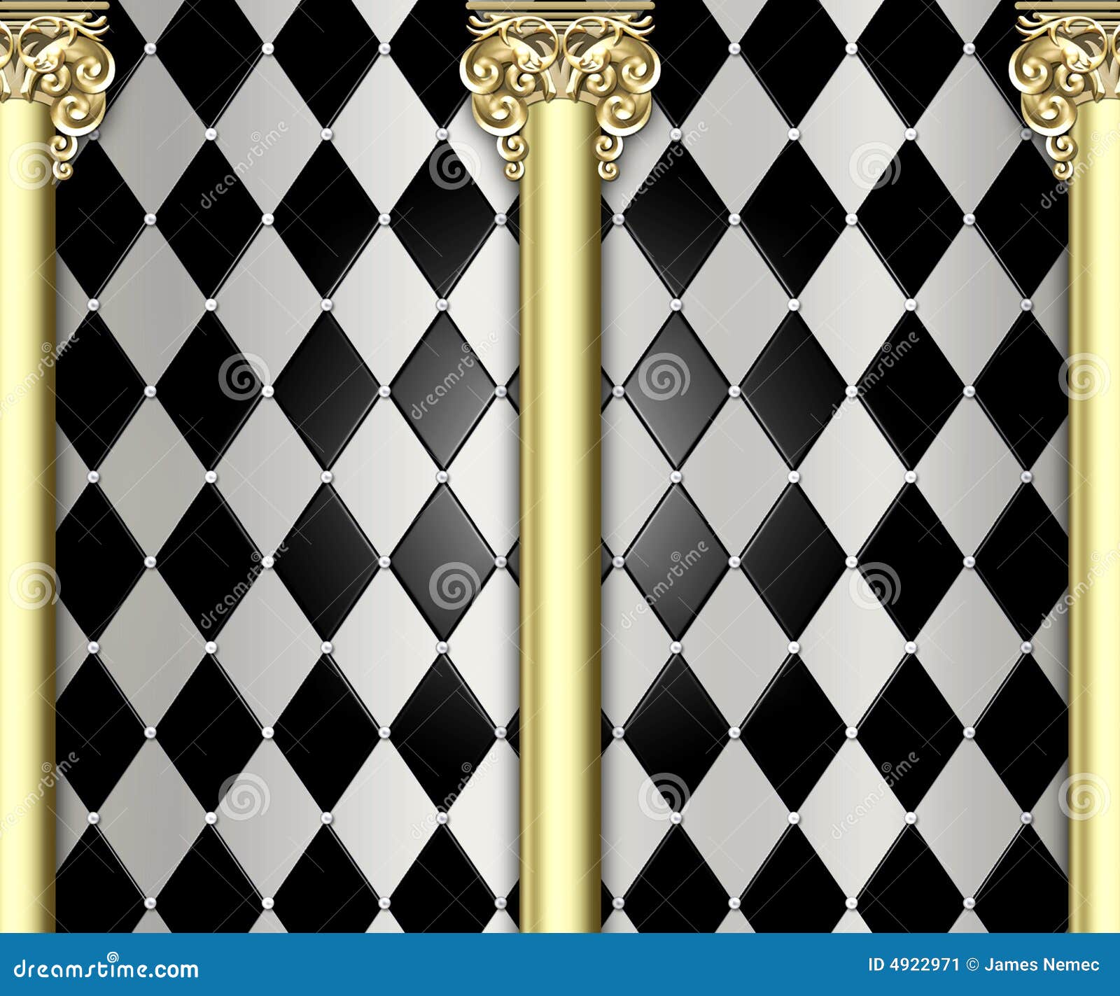 Ornate column background stock illustration. Illustration of design ...