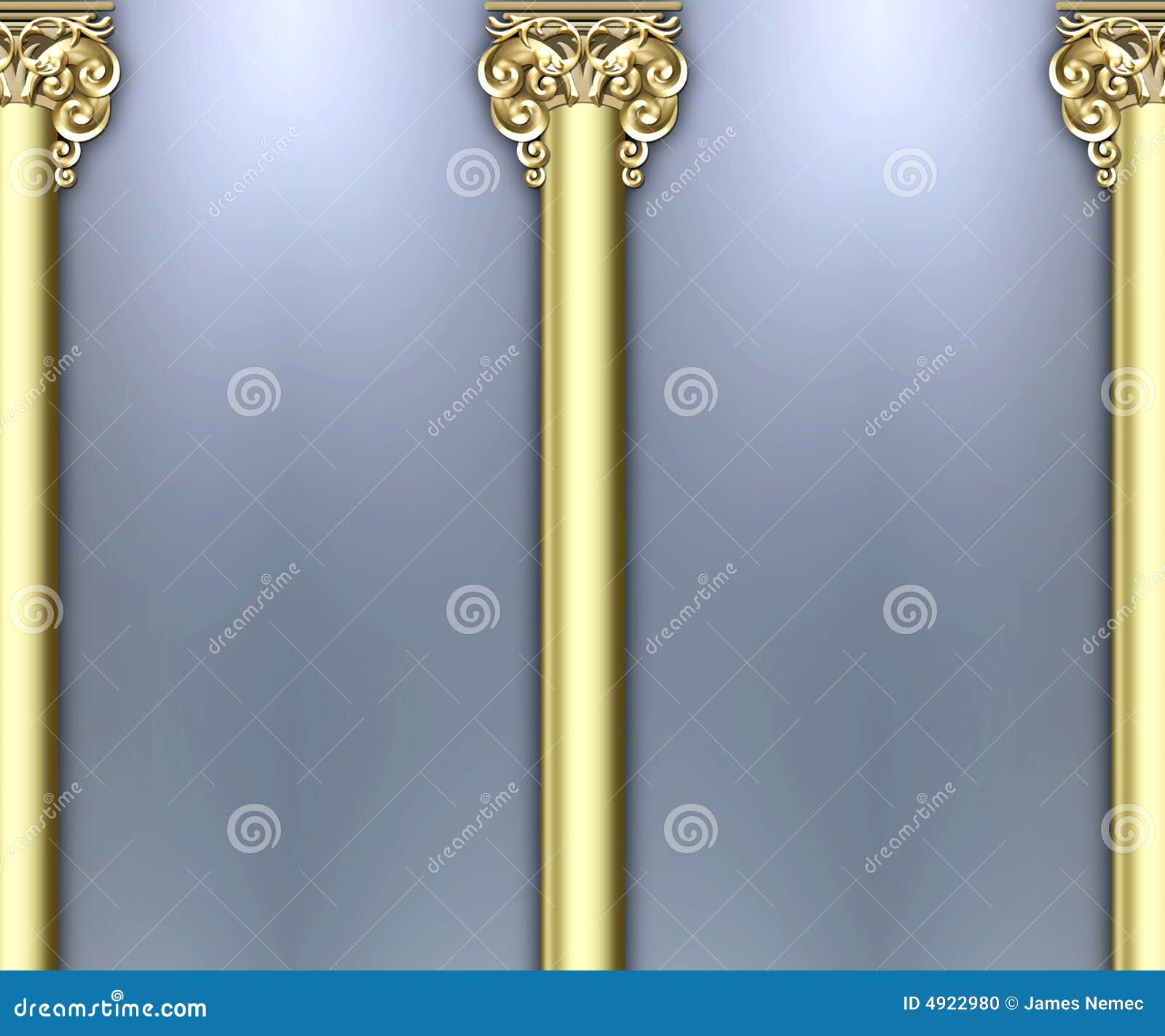 Ornate column background stock illustration. Illustration of decorative ...
