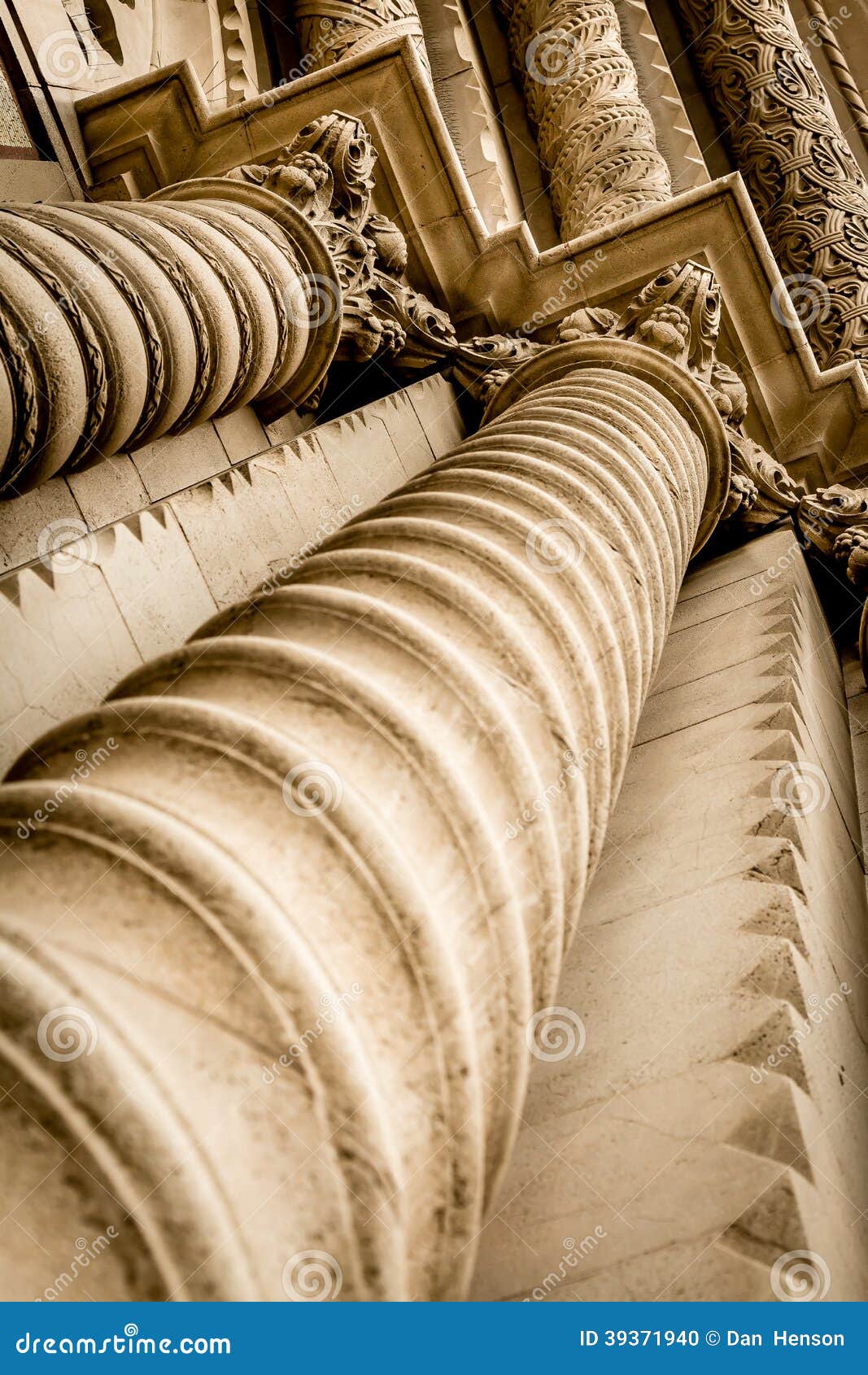 Ornate Column Pillars stock photo. Image of temple, fine - 39371940