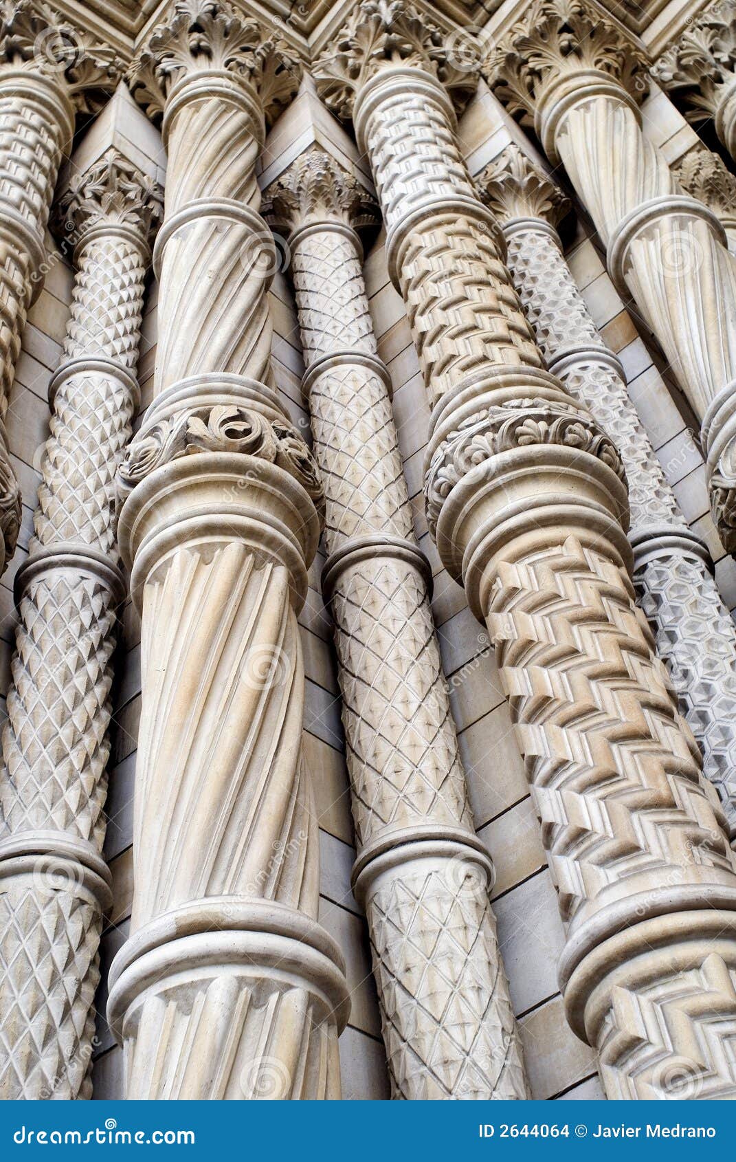 Ornate columns stock photo. Image of classic, white, pattern - 2644064
