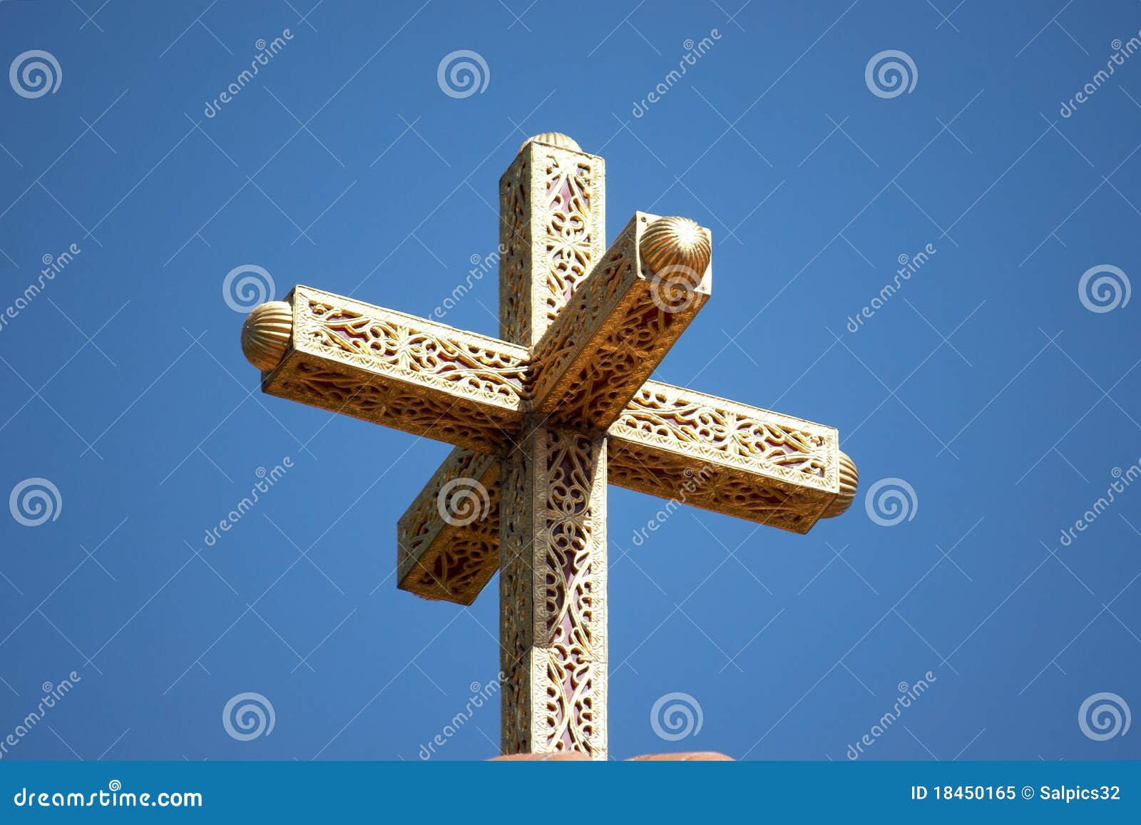 Ornate cross stock image. Image of outdoors, pattern - 18450165
