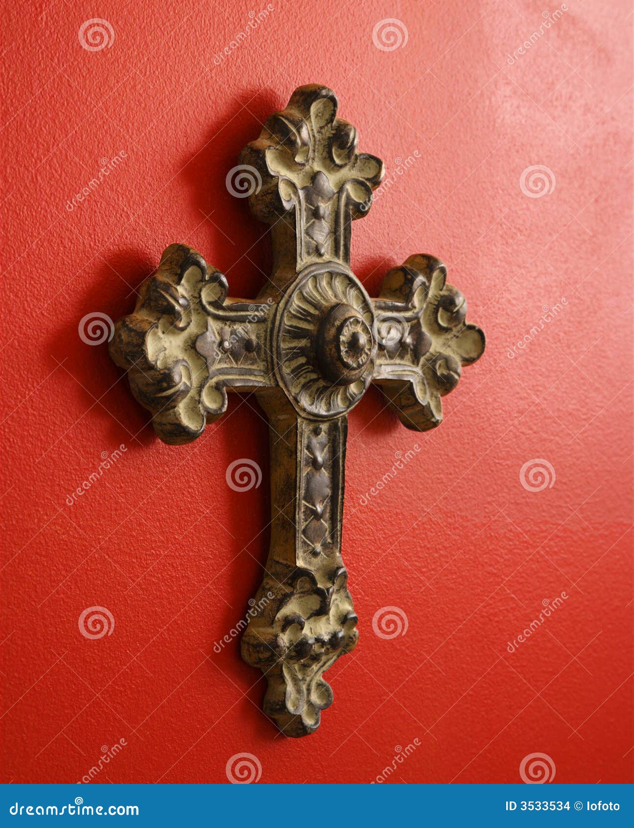 Ornate Cross. Stock Images - Image: 3533534