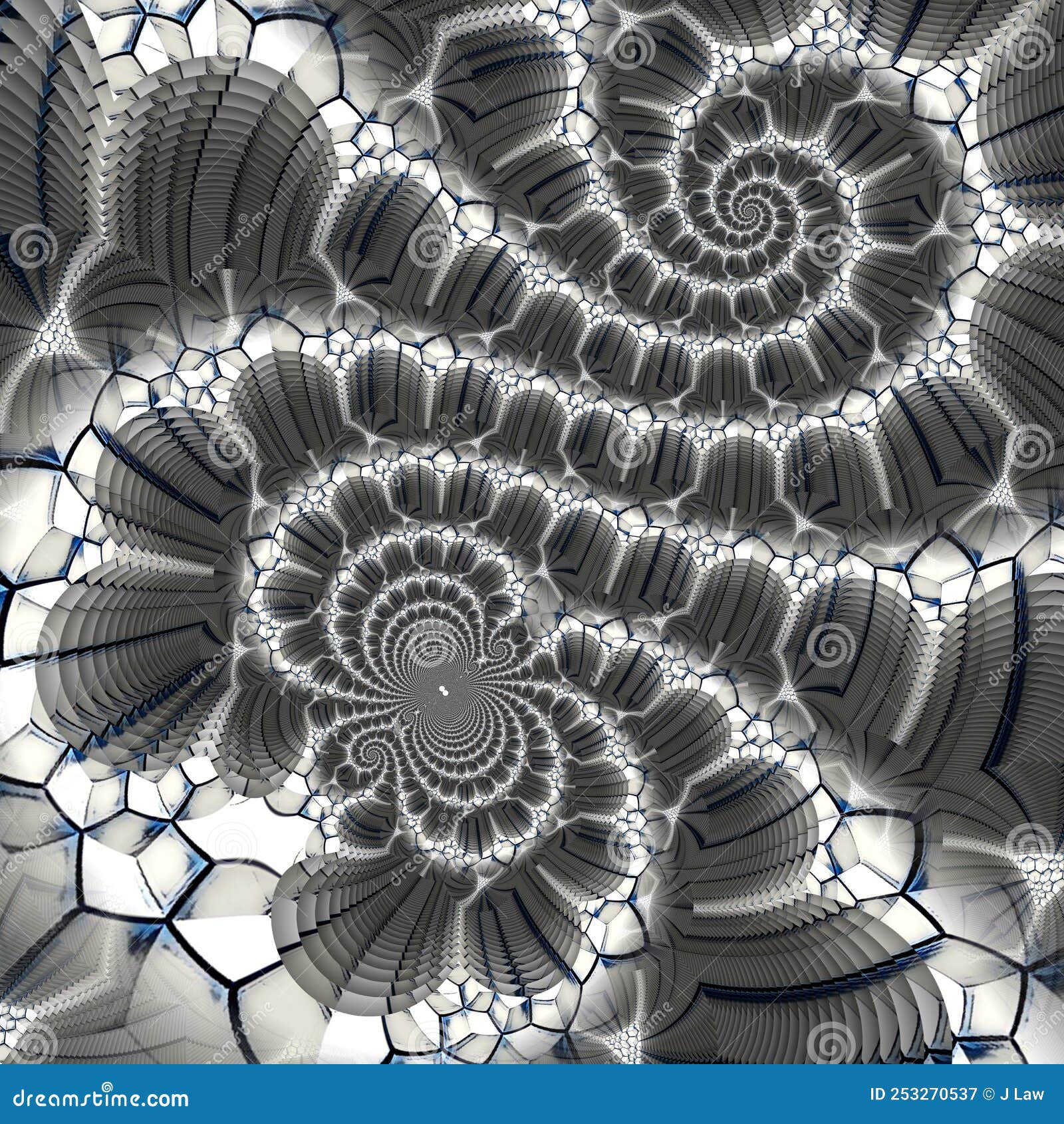 3D Spiral Scroll Ribbon. Heraldic Clipart. Vector Illustration ...