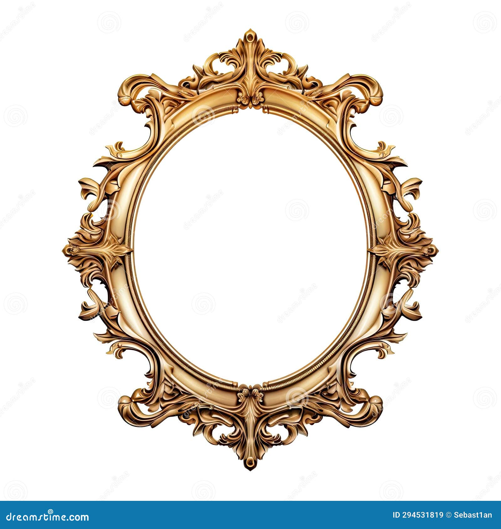 Ornate Empty Frame is a Striking Example of Decorative Craftsmanship ...