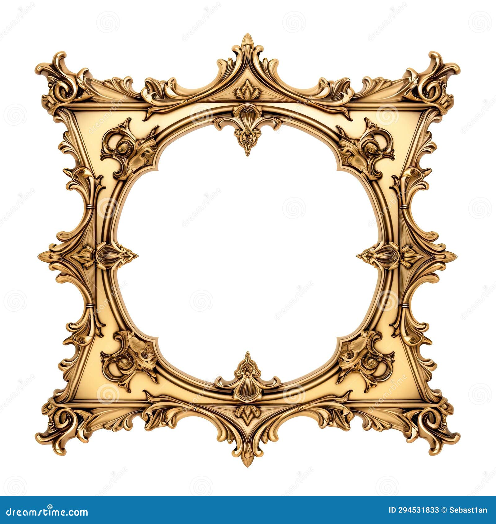 Ornate Empty Frame is a Striking Example of Decorative Craftsmanship ...