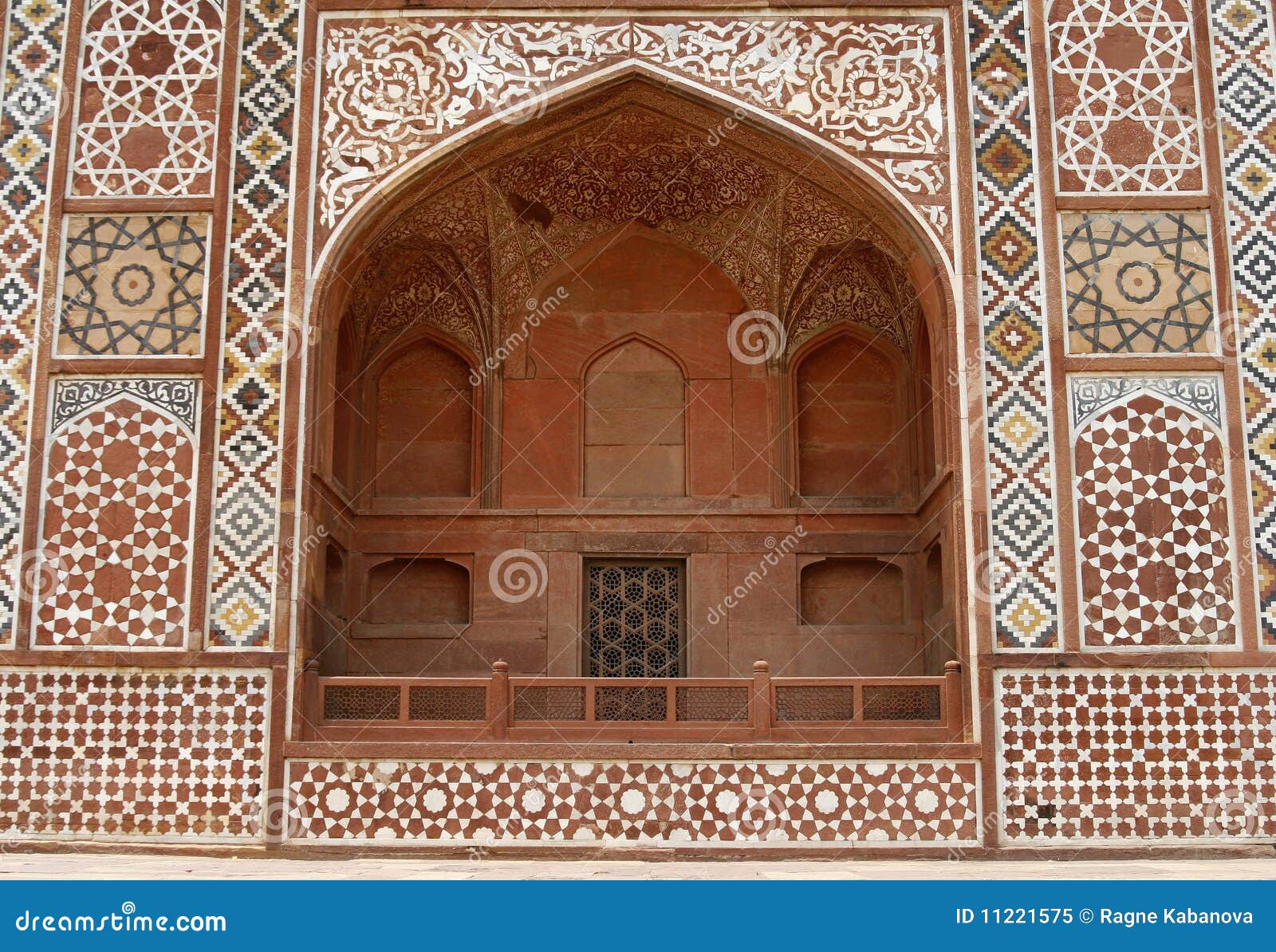 Ornate Facade With Domed Towers, Bay Windows, And Chimneys Stock Photo ...