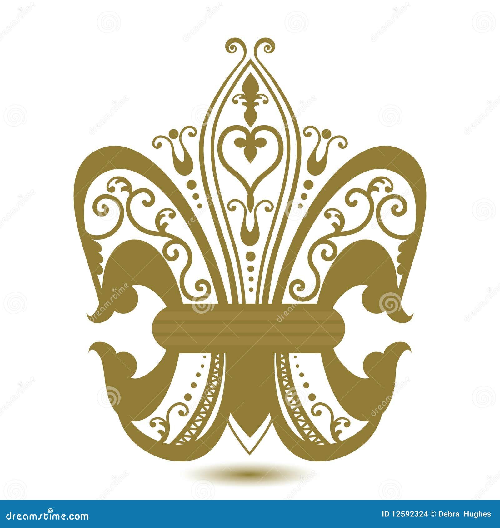 Fleur De Lis Frame Clip Art