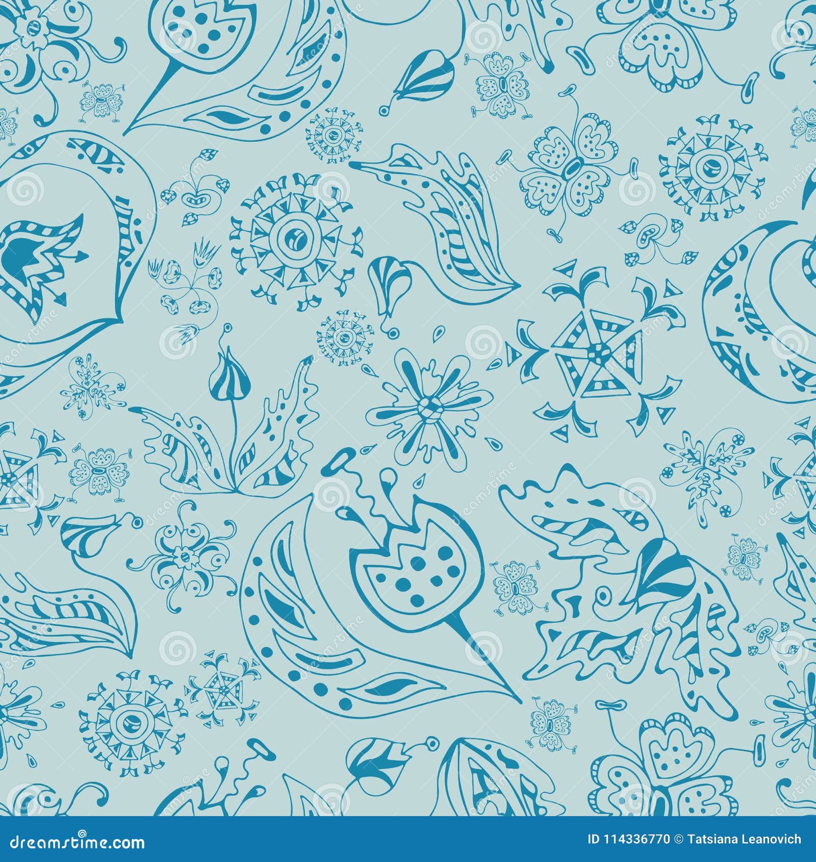 Ornate Floral Seamless Texture, Endless Pattern with Flowers. Stock ... Ornate Floral Seamless Texture, Endless Pattern with Flowers. Stock ...