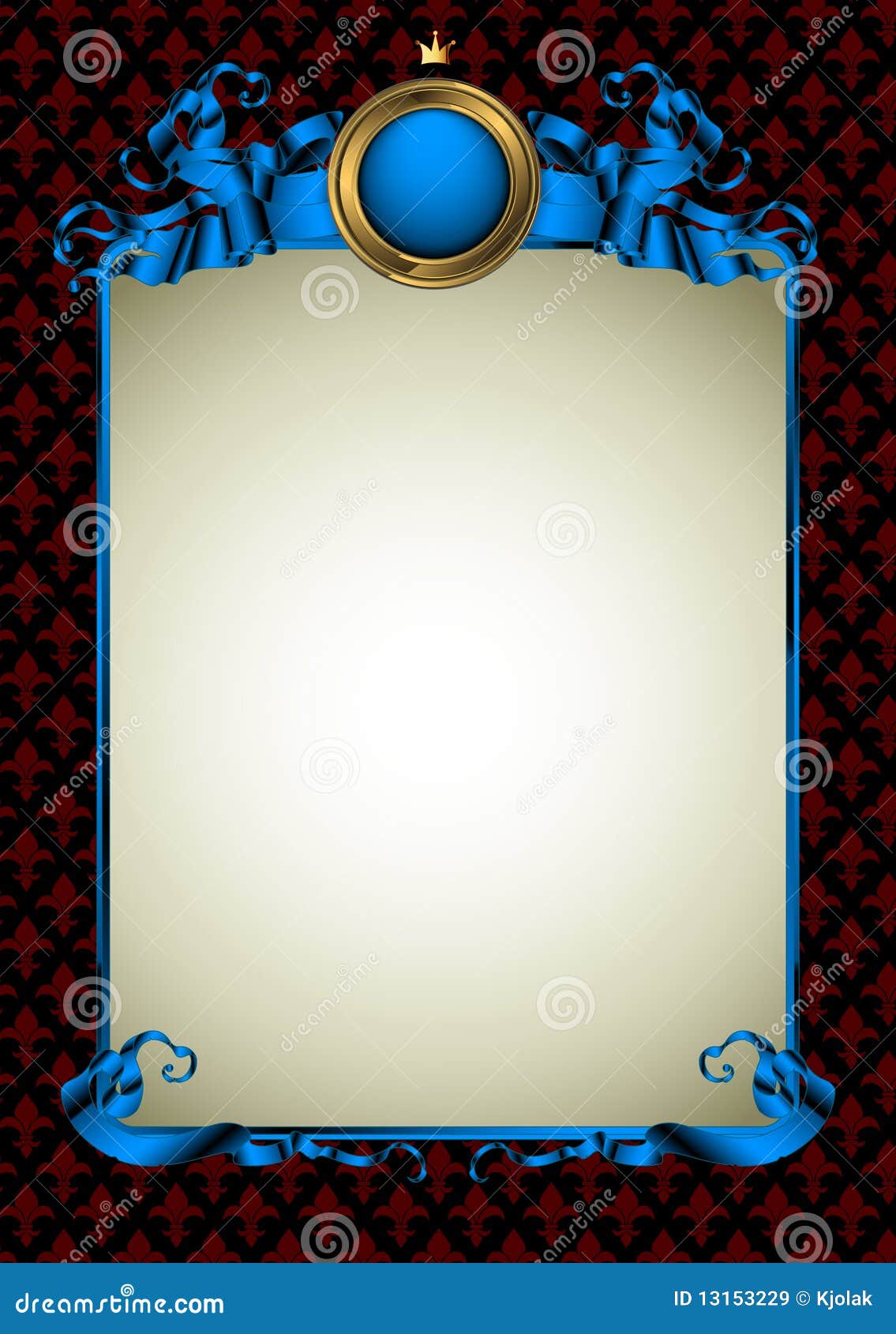 Ornate frame stock vector. Illustration of decor, detail - 13153229
