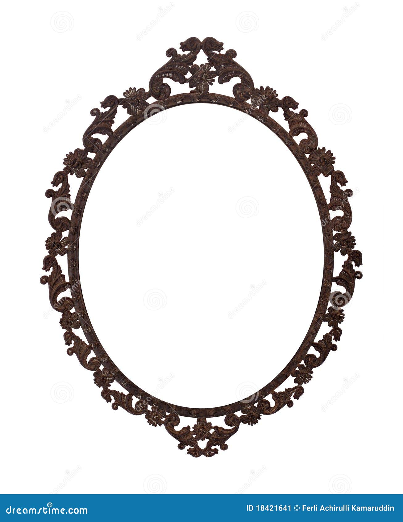 Ornate frame stock image. Image of floral, banner, glamour - 18421641