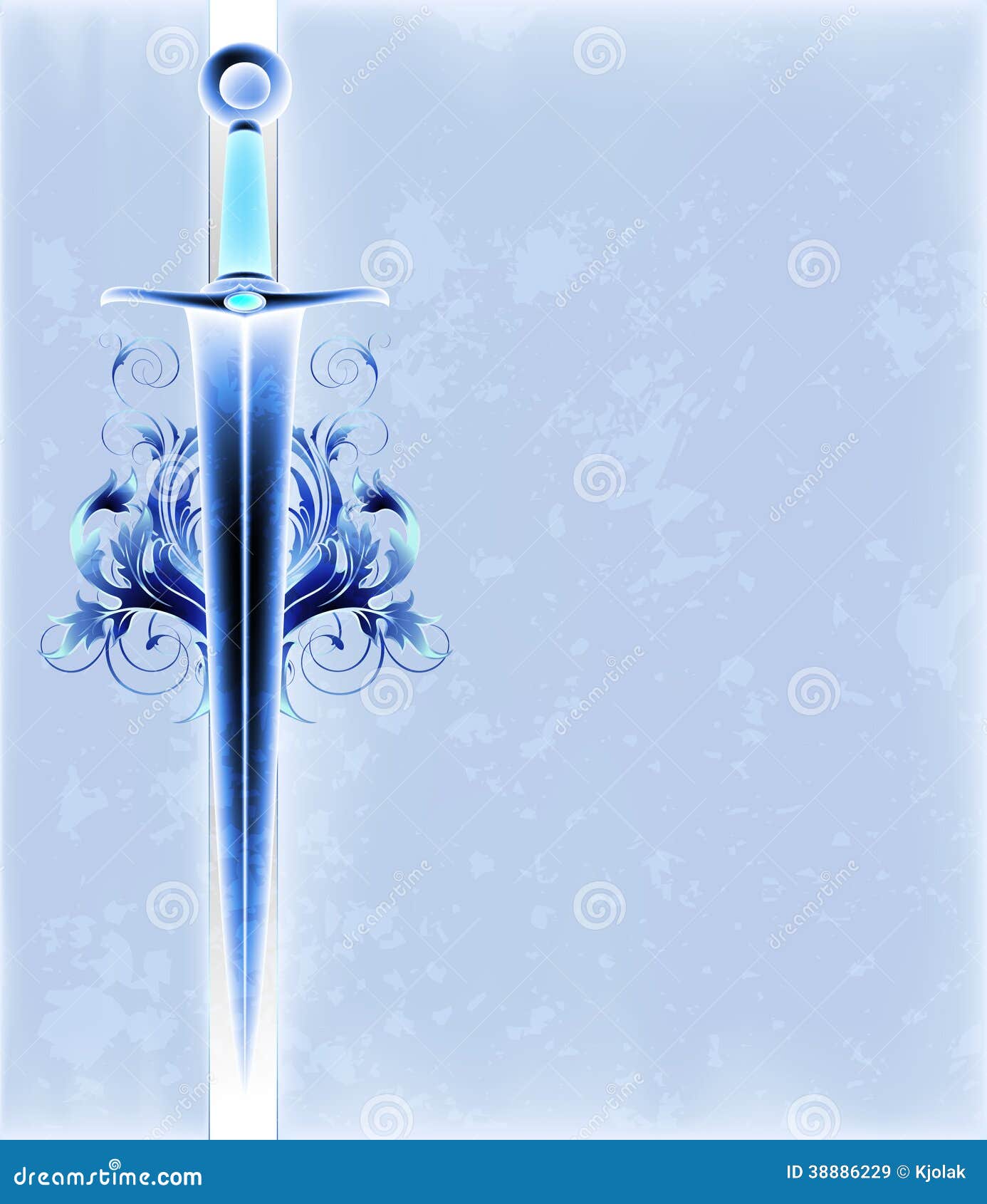 Ornate frame with arms stock vector. Illustration of decorative - 38886229