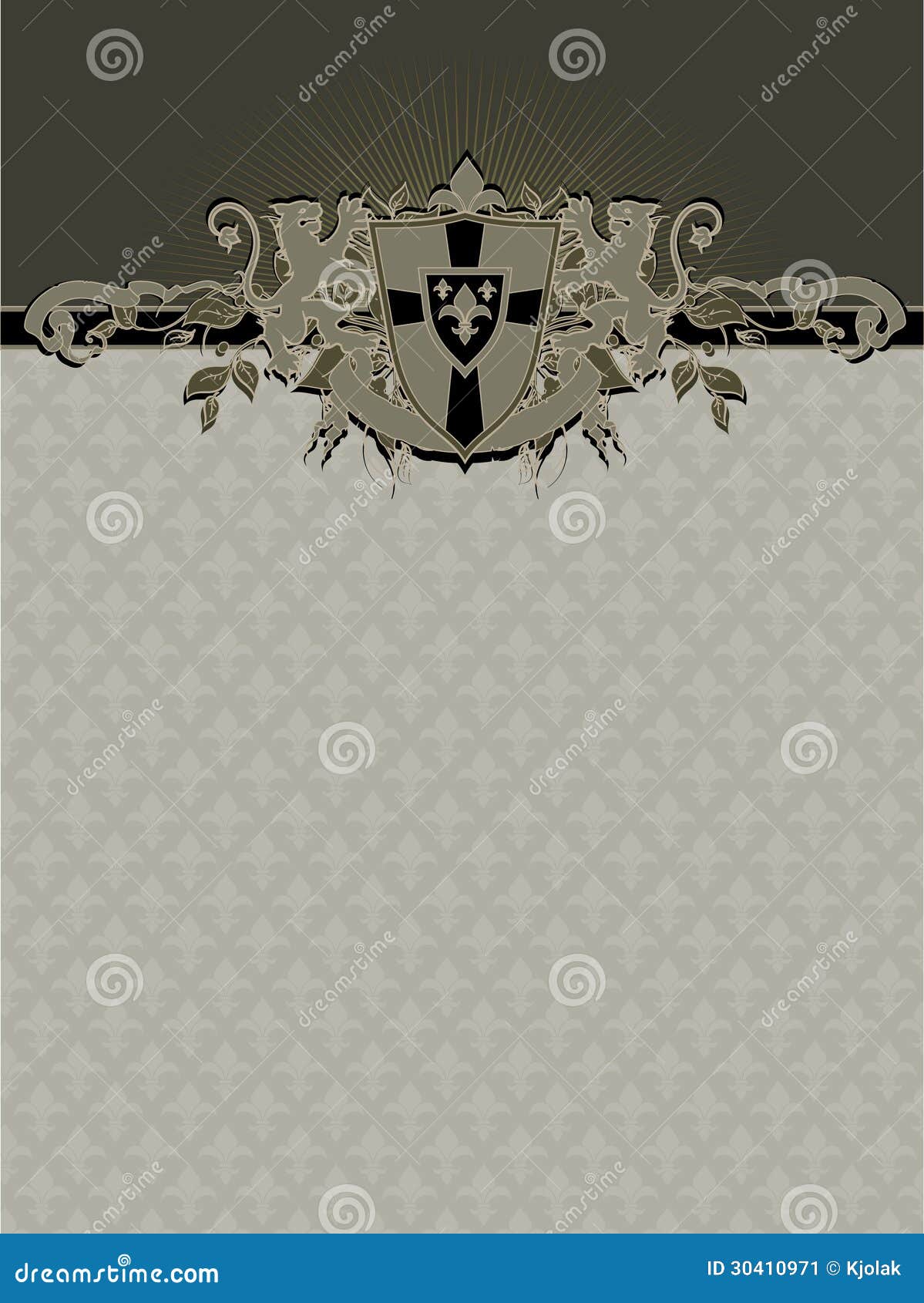 Ornate frame stock vector. Illustration of medieval, black - 30410971