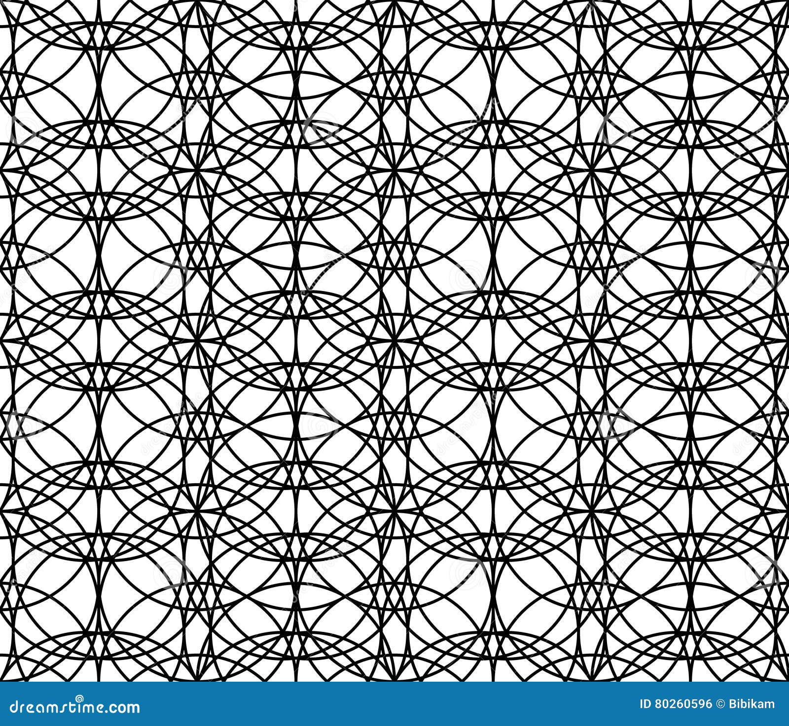 Ornate Geometric Seamless Pattern Stock Vector - Illustration of ...