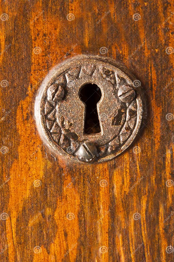 Ornate Keyhole stock photo. Image of business, screws - 22950002