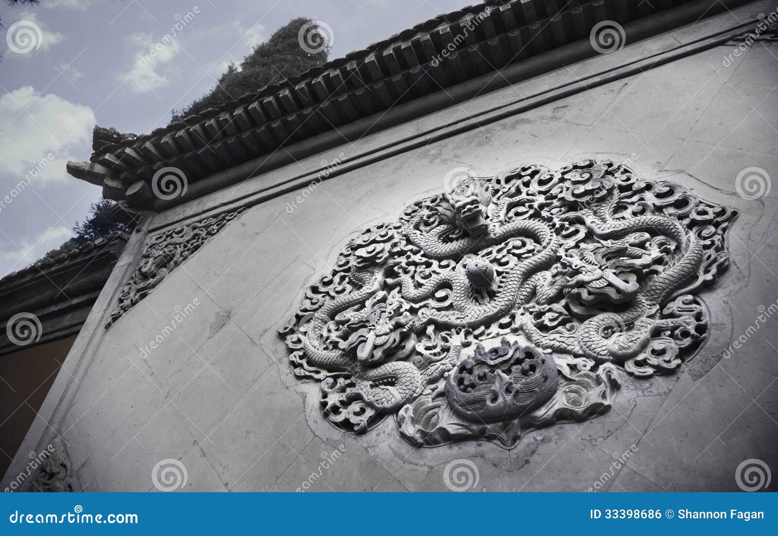 Bas Relief Sculpture Of Crane Stock Photography | CartoonDealer.com ...