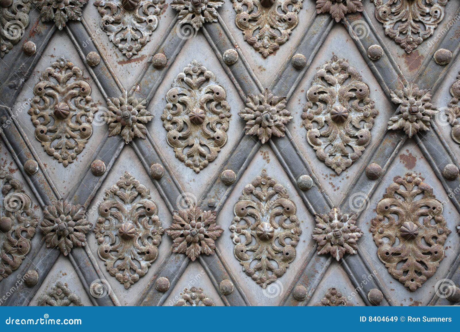 Ornate metal background stock image. Image of retro, weathered - 8404649