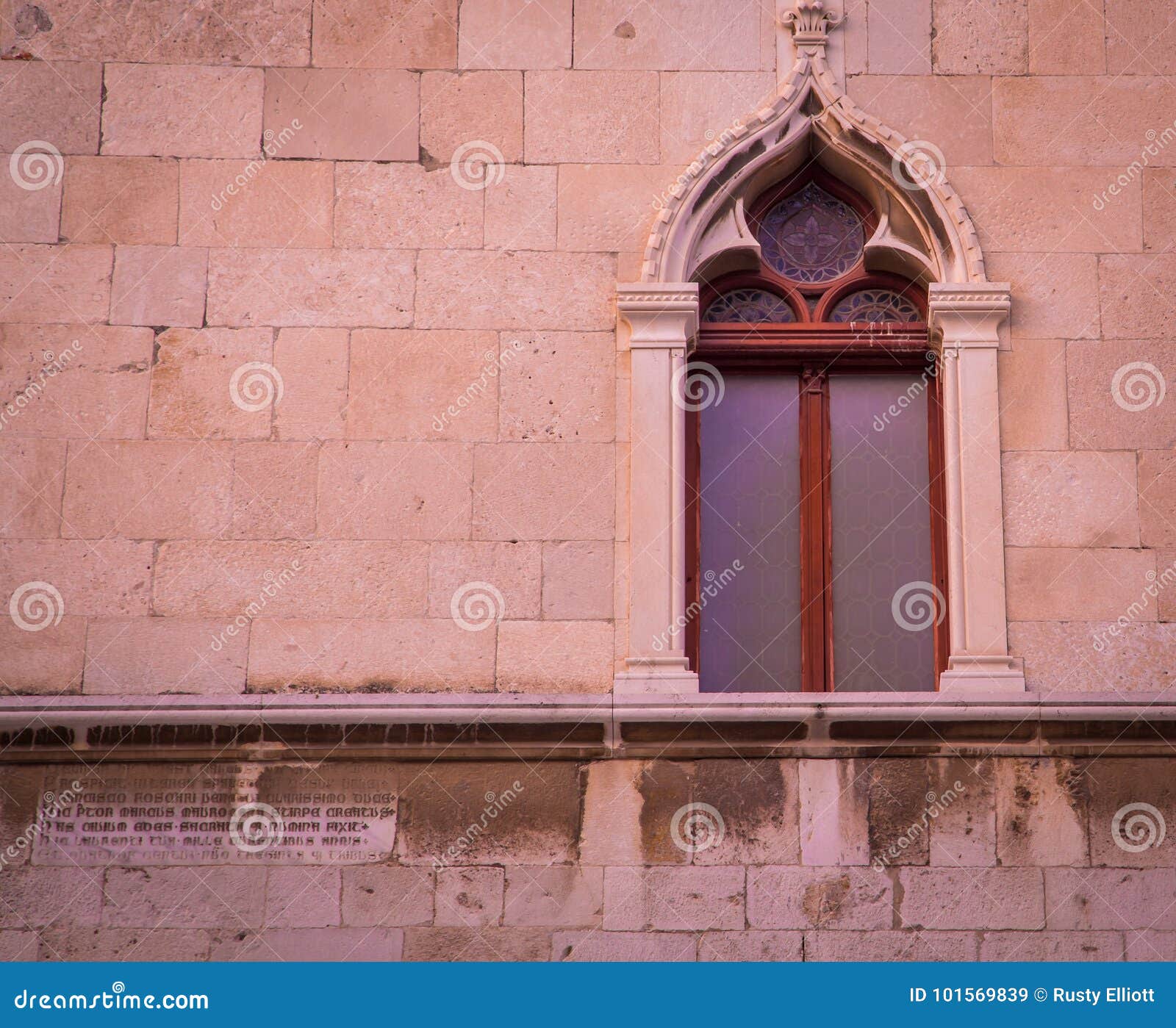 Moorish Window Split Croatia Stock Image - Image of croatian, moorish ...