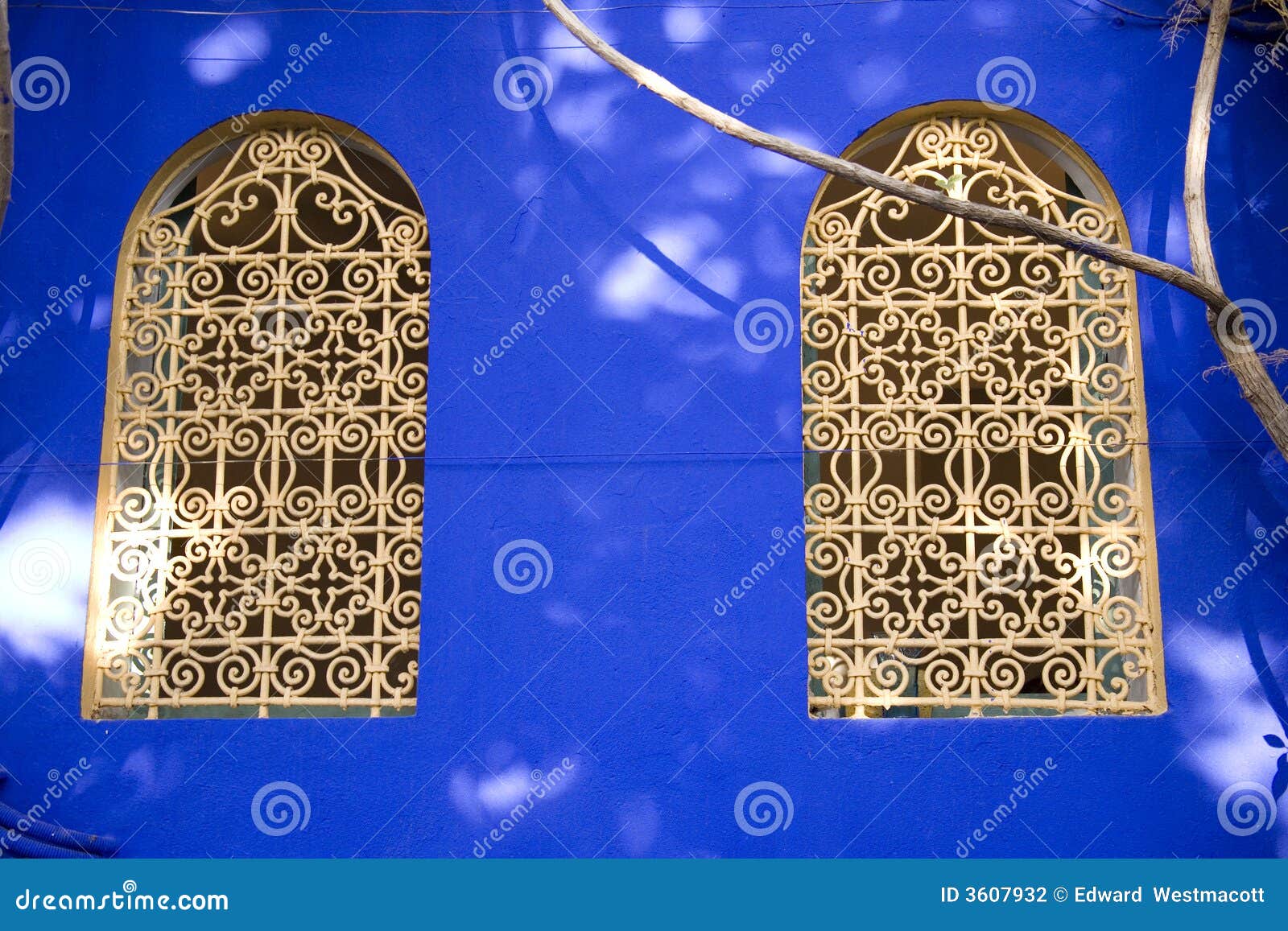 Ornate Moroccan windows stock photo. Image of iron, decorative - 3607932