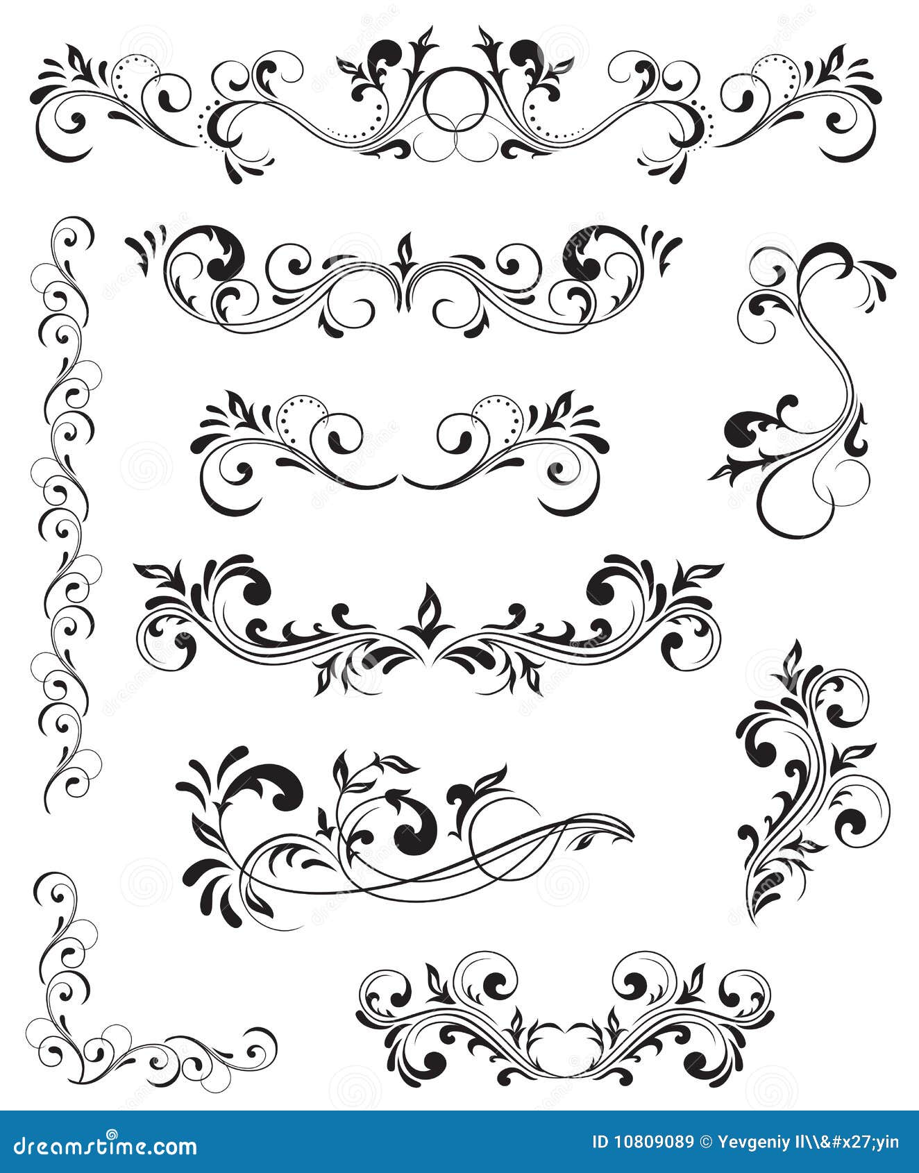 Ornate pattern stock vector. Illustration of graphic - 10809089