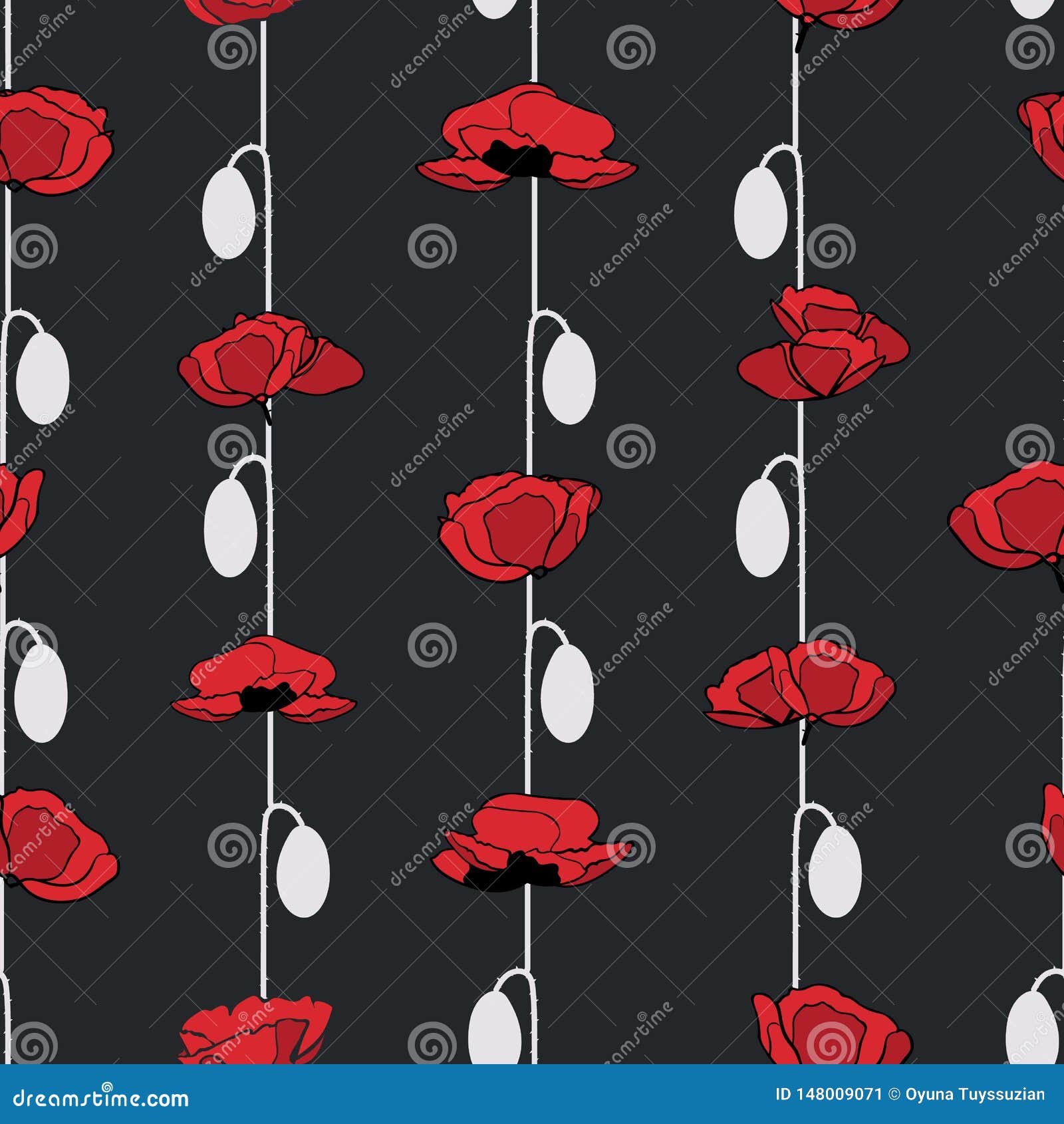 ORNATE PATTERN with FLORAL ELEMENTS Stock Illustration - Illustration ...