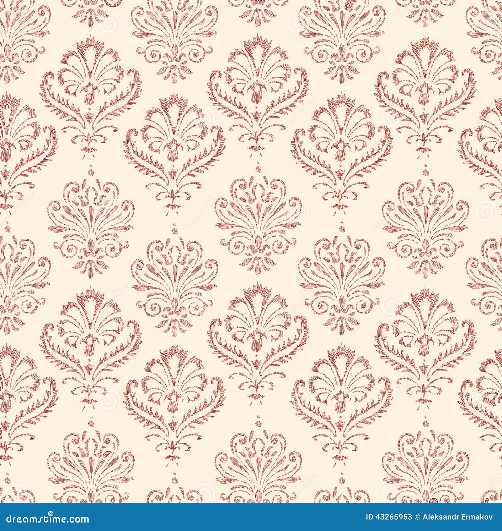 Ornate pattern stock vector. Illustration of elegance - 43265953