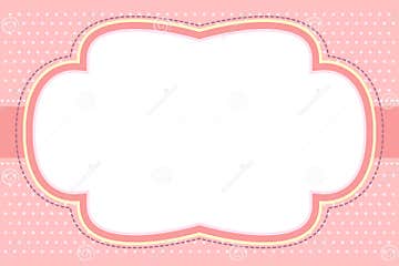 Ornate Pink Bubble Frame stock vector. Illustration of careful - 23231778