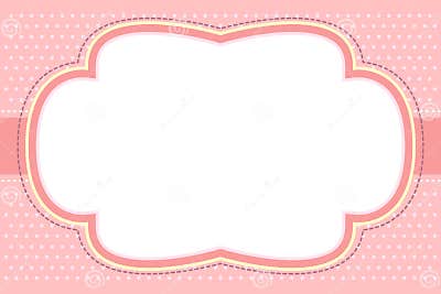 Ornate Pink Bubble Frame stock vector. Illustration of careful - 23231778