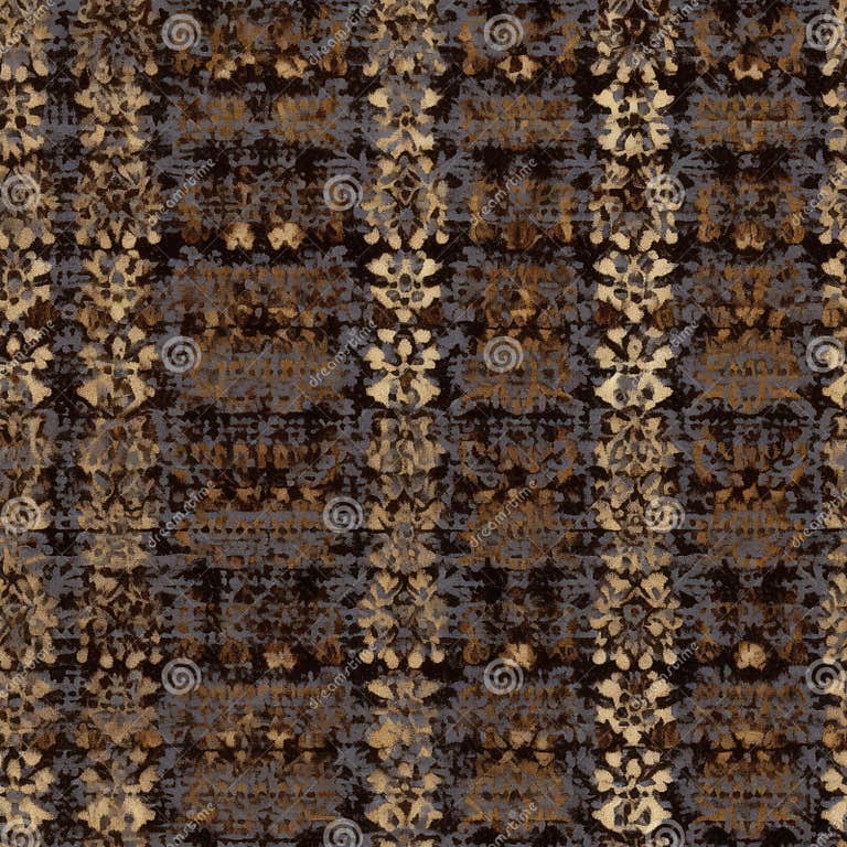 Ornate Quilt-Inspired Leopard Pattern. Leopard Print Reimagined with ...