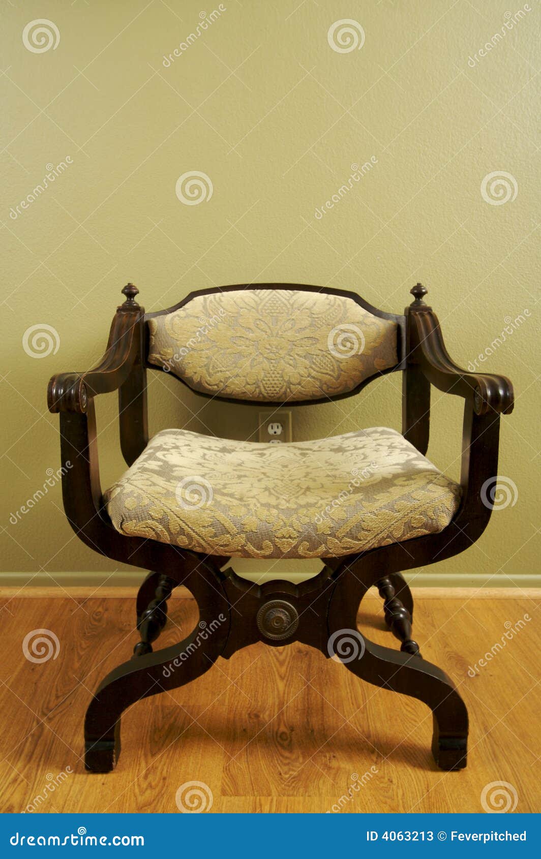 Ornate Roman Styled Chair stock image. Image of background - 4063213