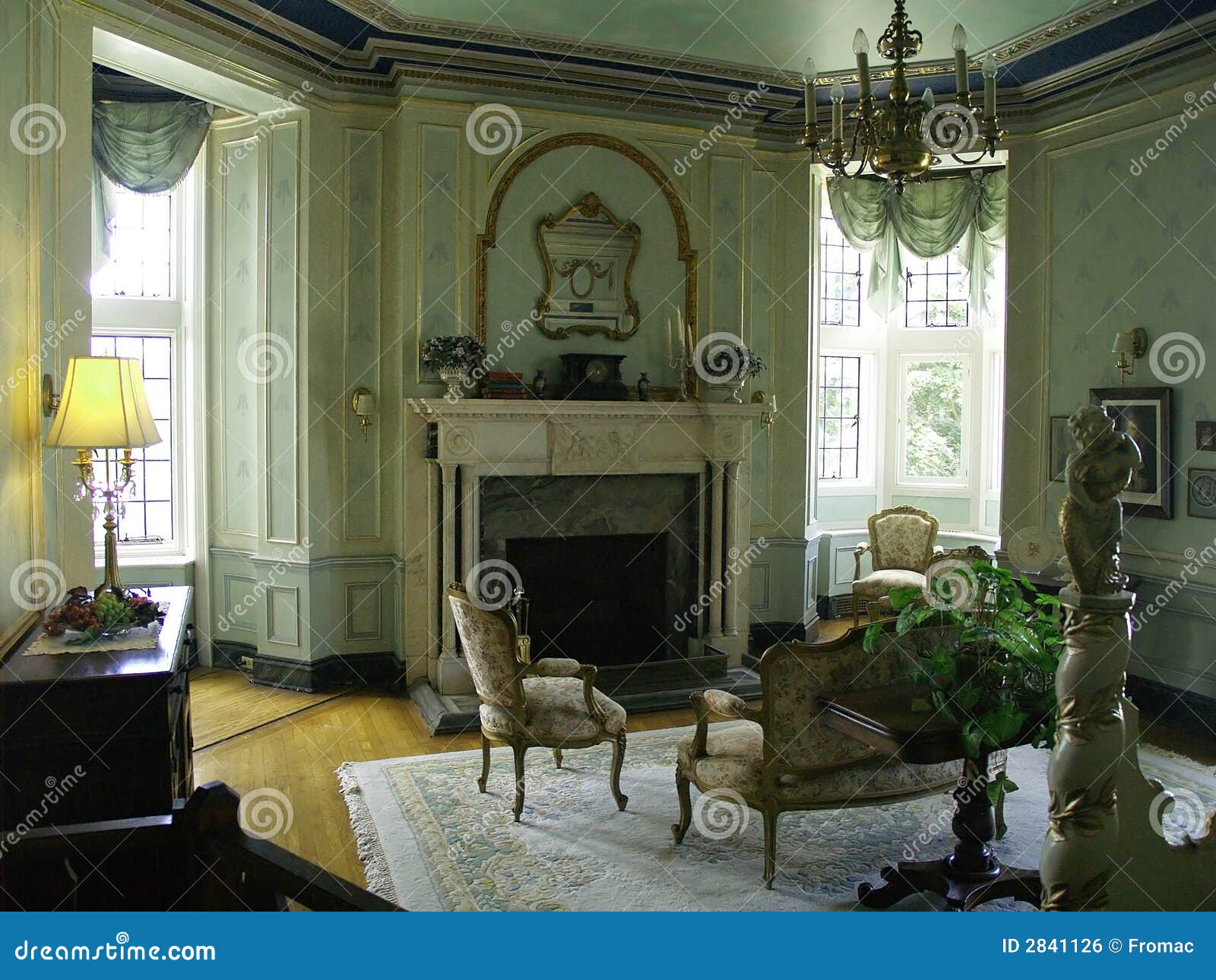 Ornate Room stock photo. Image of mantle, room, sculpture - 2841126