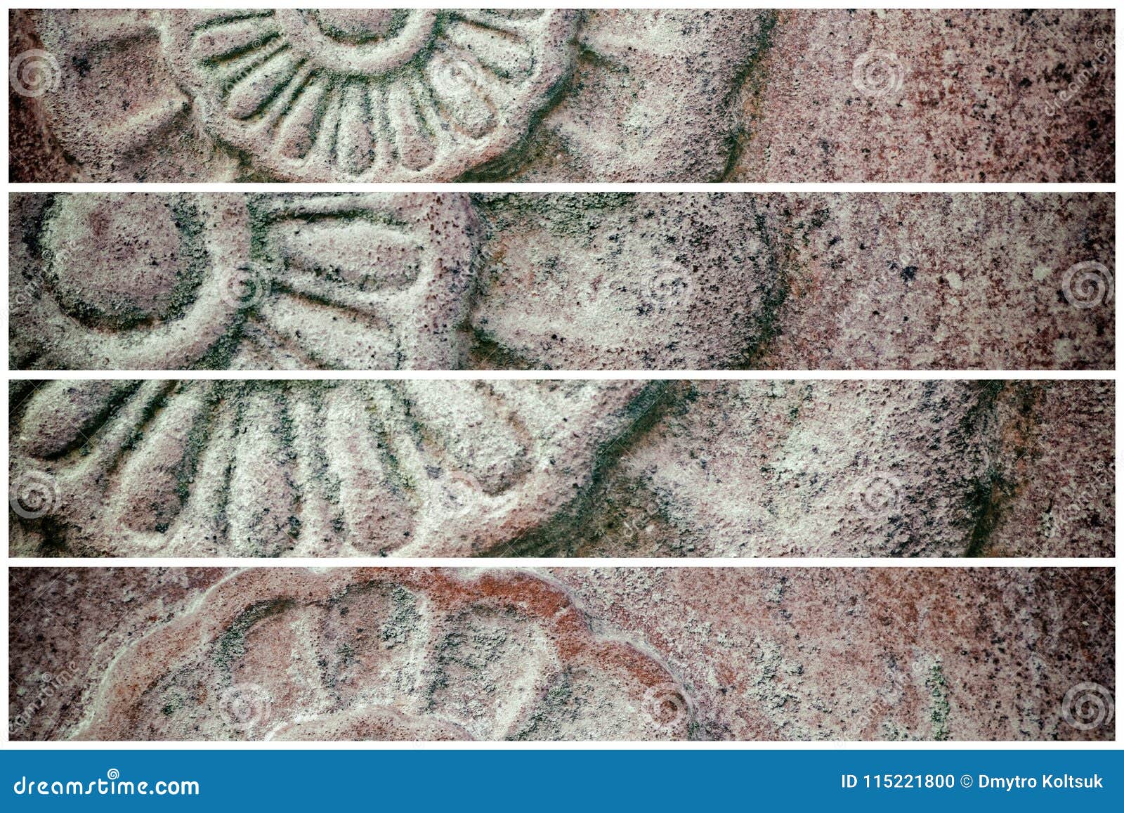 Ornate Stone Texture, Circle Rock Shape, Background for Web Site or ...