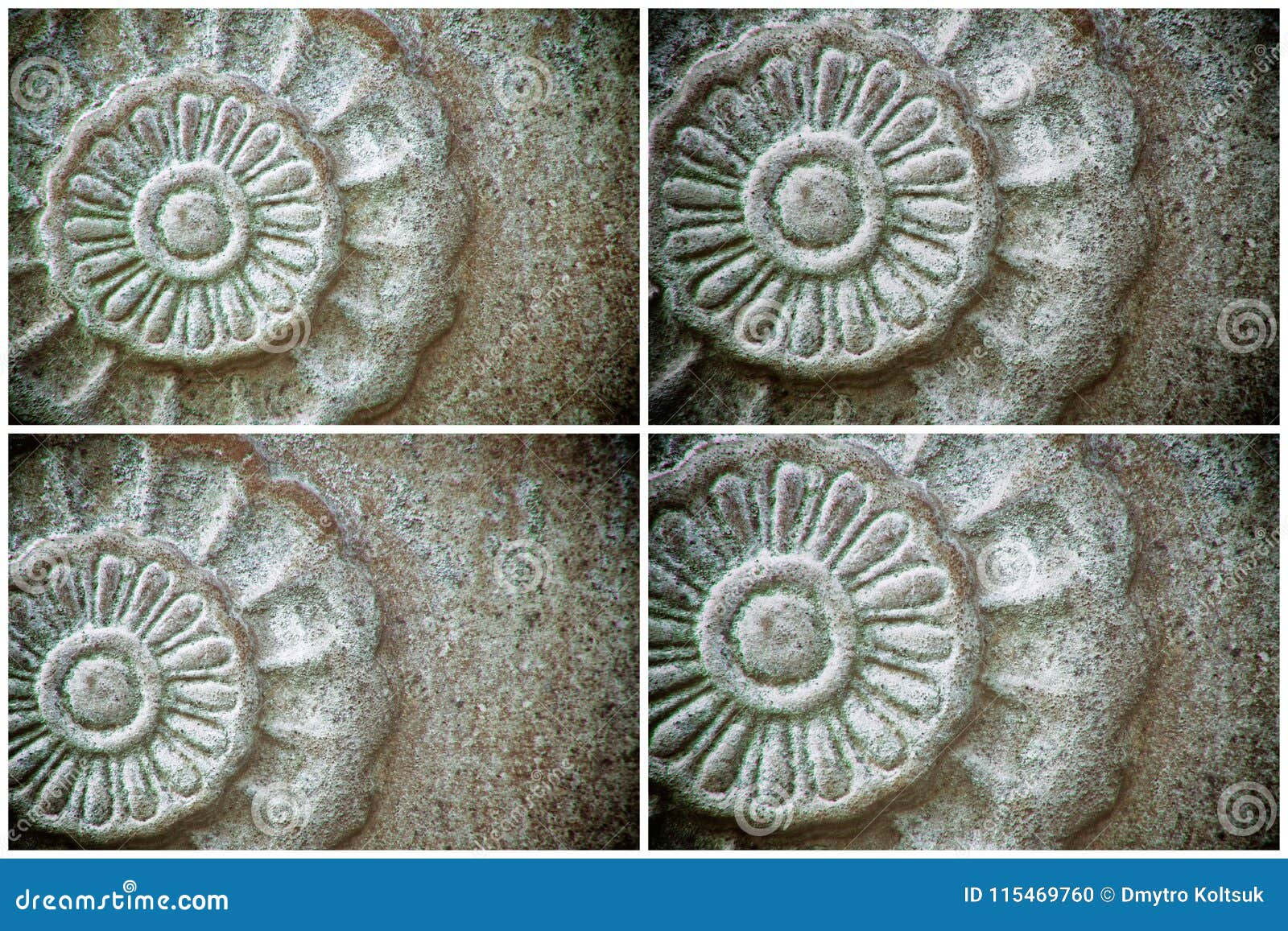 Ornate Stone Texture, Circle Rock Shape, Background for Web Site or ...