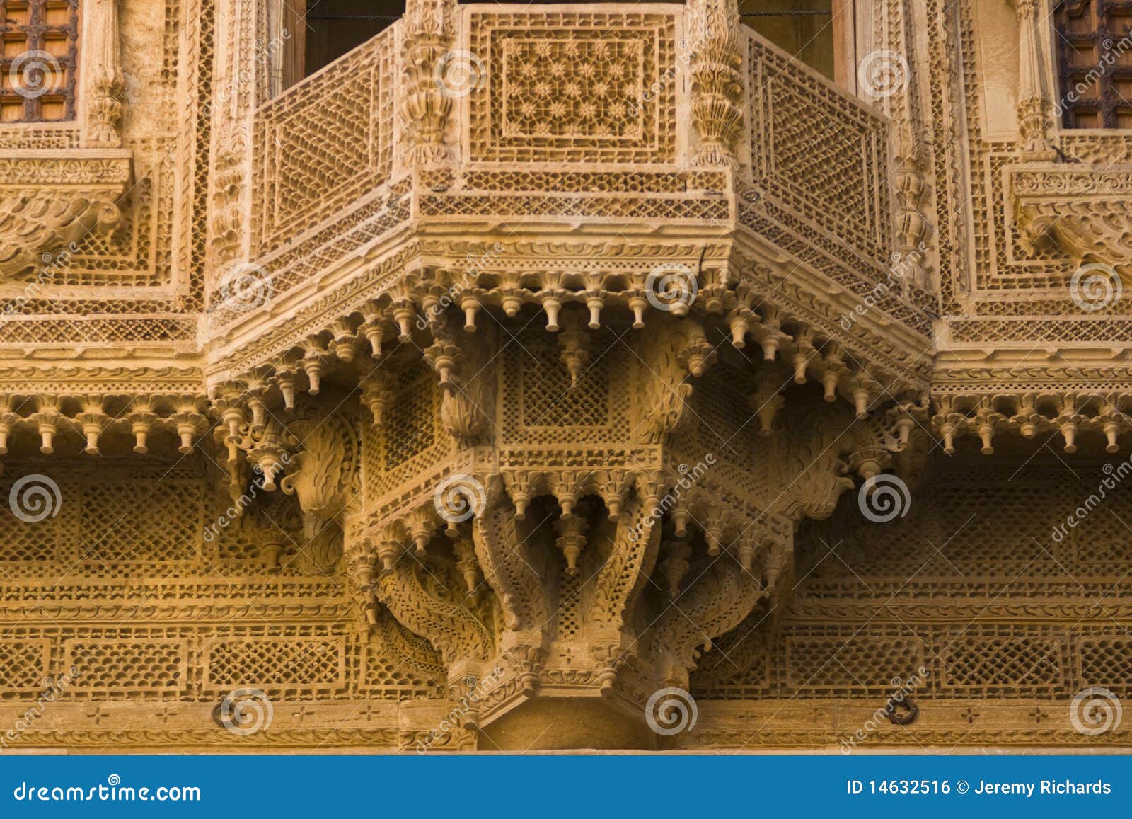 Ornate Stonework stock photo. Image of house, india, jaisalmer - 14632516