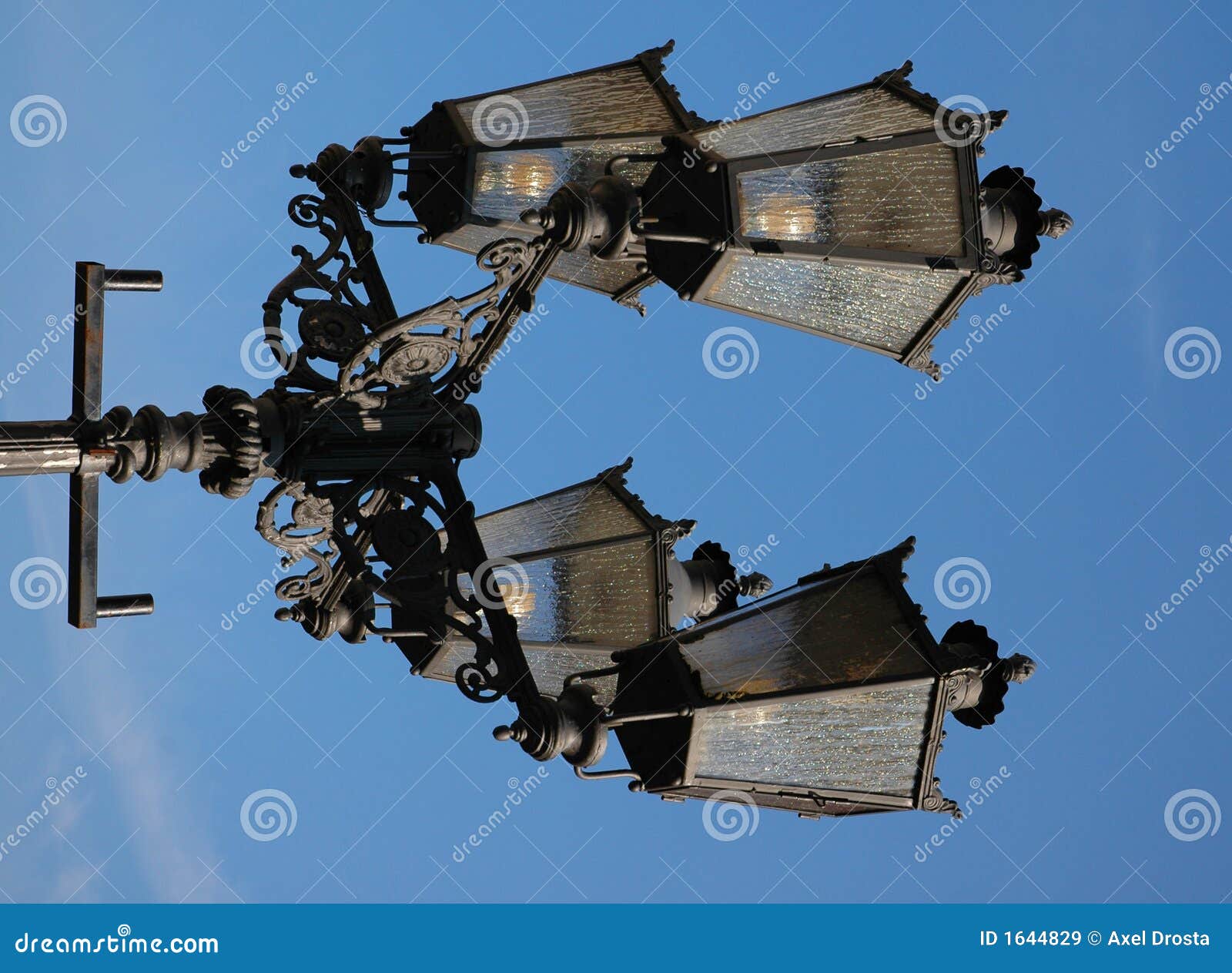 Ornate Street Lamps stock image. Image of lantern, lanterns - 1644829