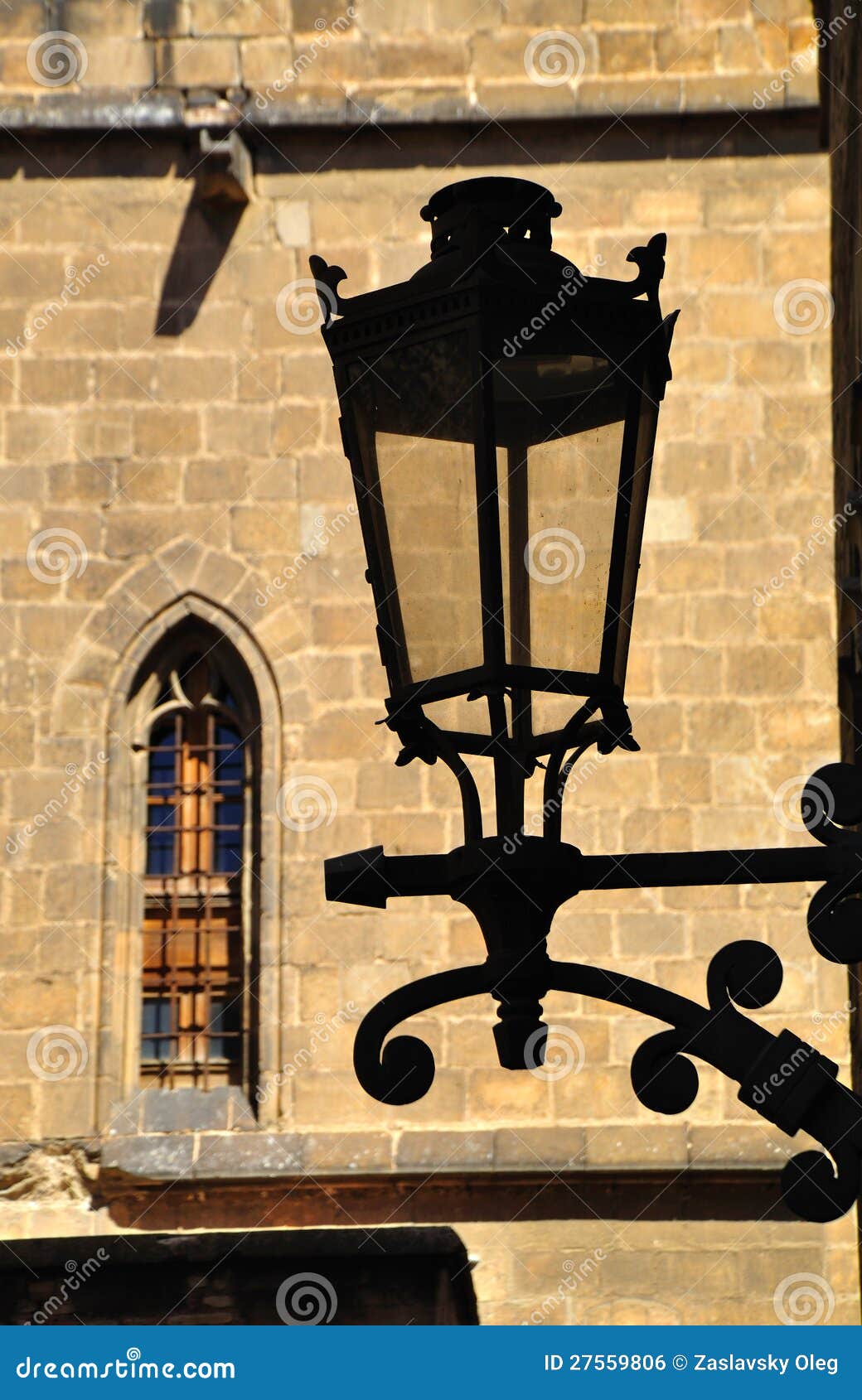 Ornate street light. stock photo. Image of architecture - 27559806