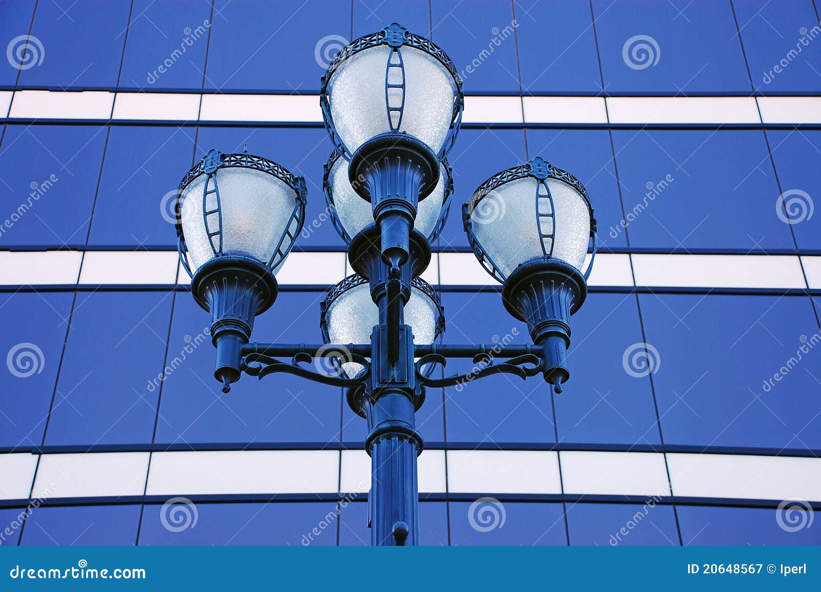 Ornate street lights stock image. Image of lamppost, illumination ...