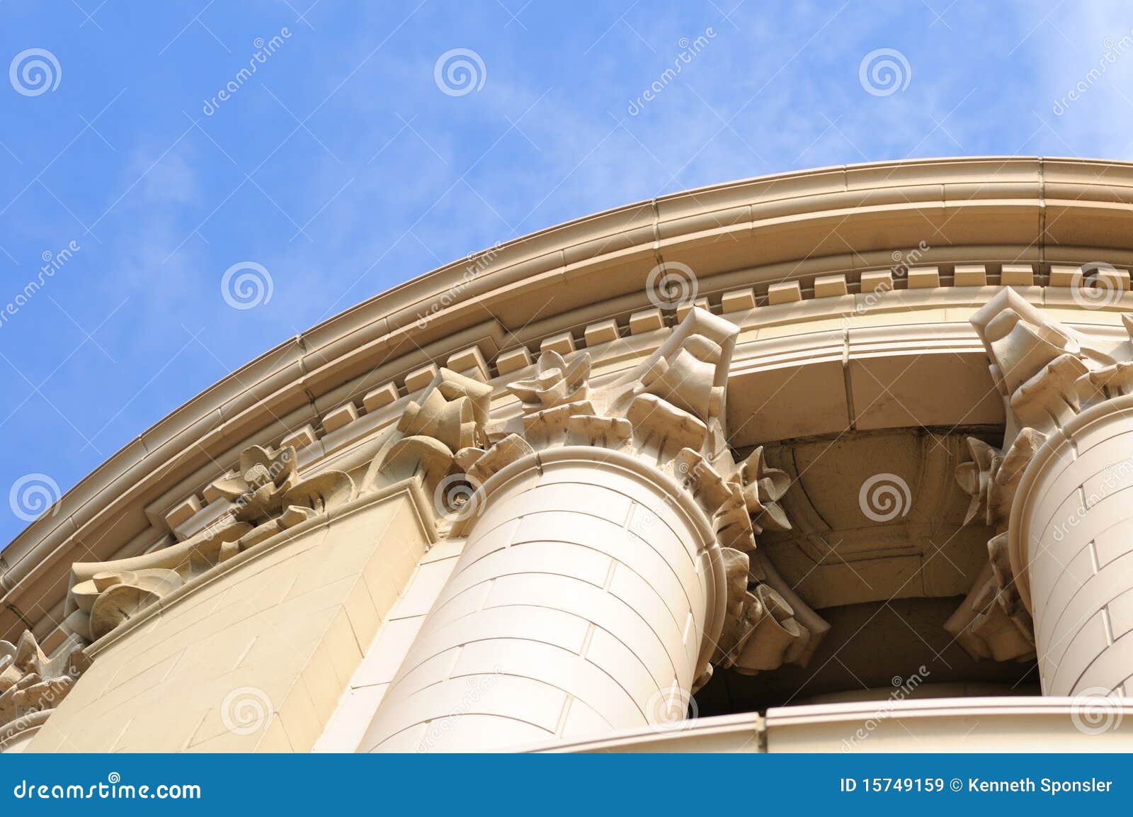 Ornate tower detail stock image. Image of pillars, tower - 15749159