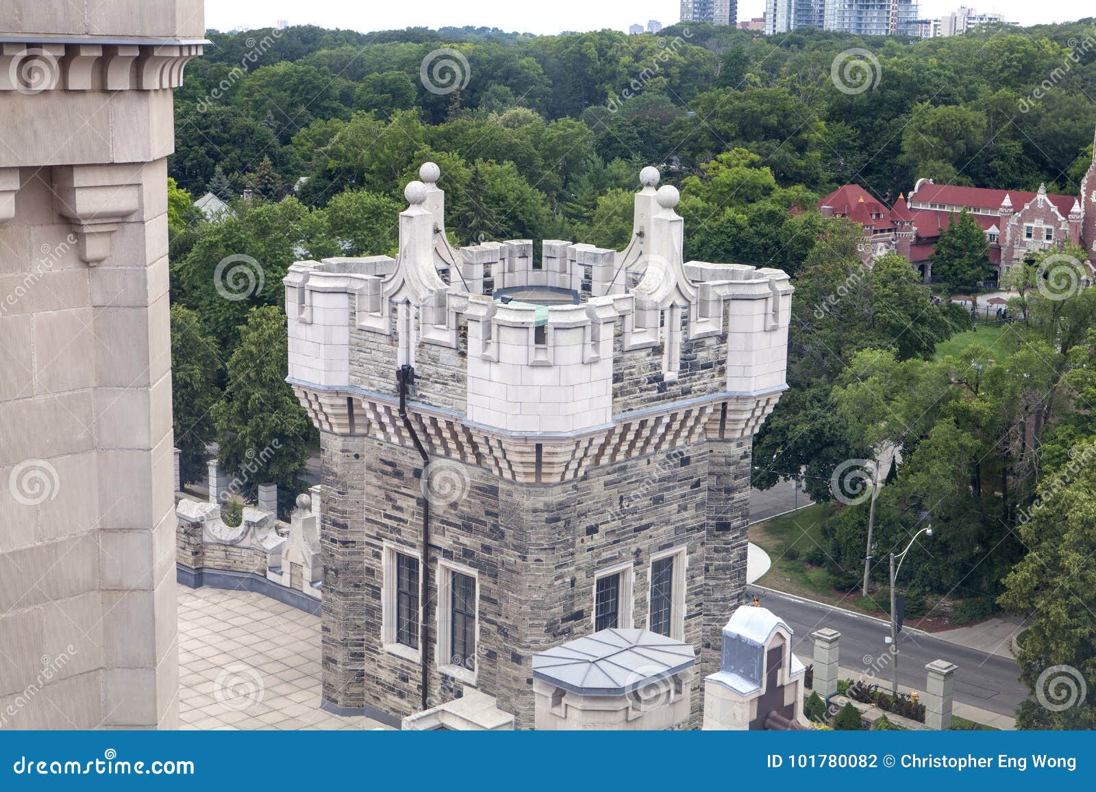 Ornate Tower stock photo. Image of ontario, canada, loma - 101780082