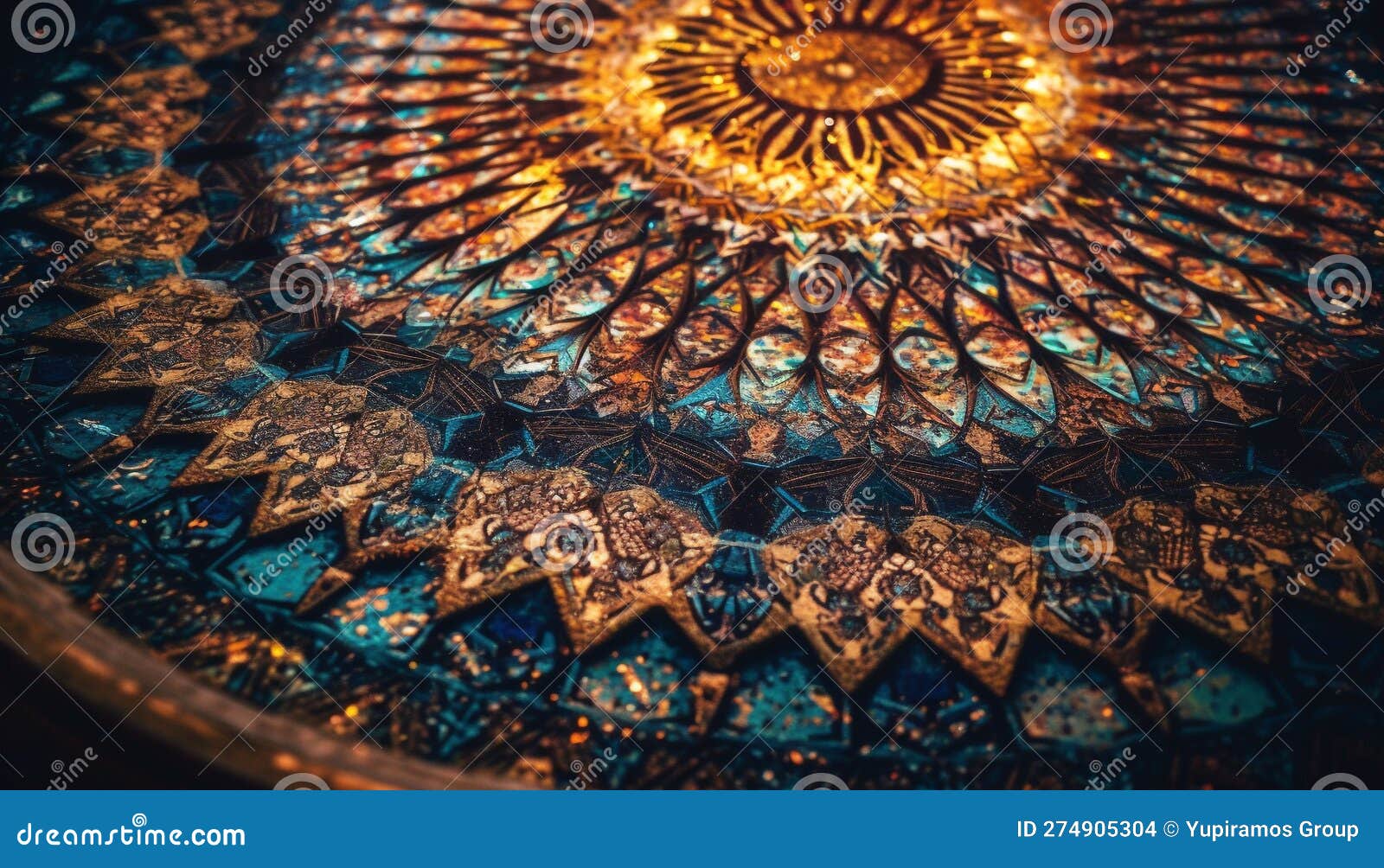 Ornate Turkish Mandala Symbolizes Indigenous Creativity and Elegance ...