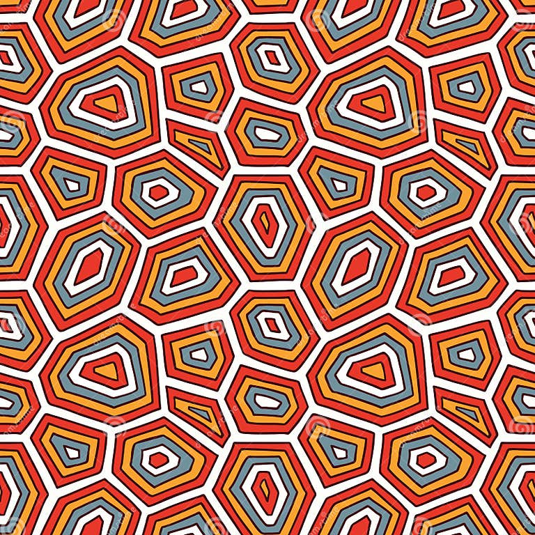 Ornate Turtle Shell Pattern. Stock Vector - Illustration of ornate, delicate: 78406626