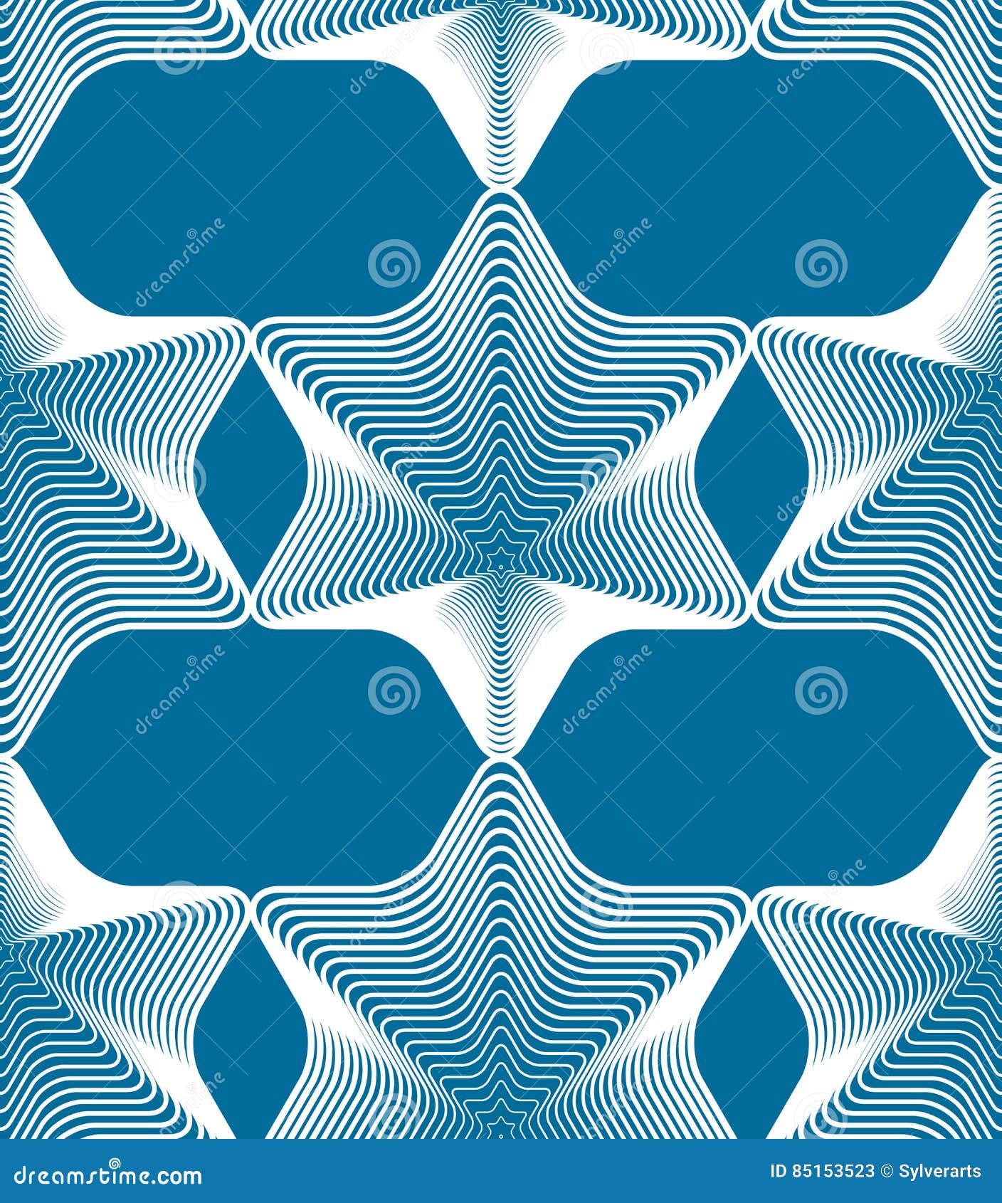 Ornate Vector Colorful Abstract Background with White Lines. Symmetric ...