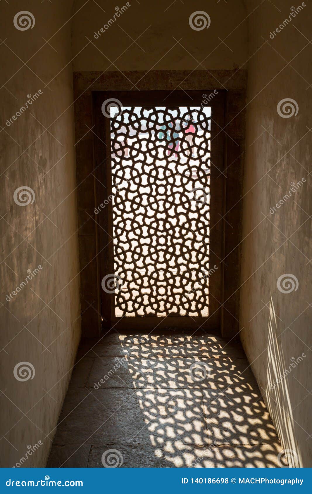 Ornate Window Covering in Agra, India Editorial Stock Photo - Image of ...