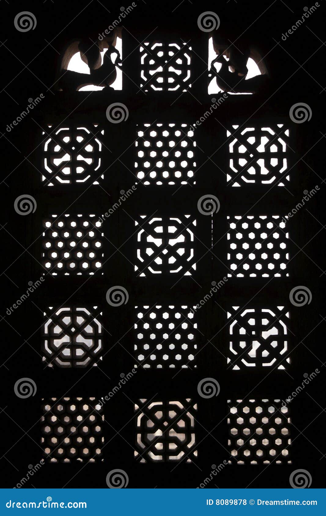 Ornate Window Screen stock photo. Image of jahangir, palace - 8089878