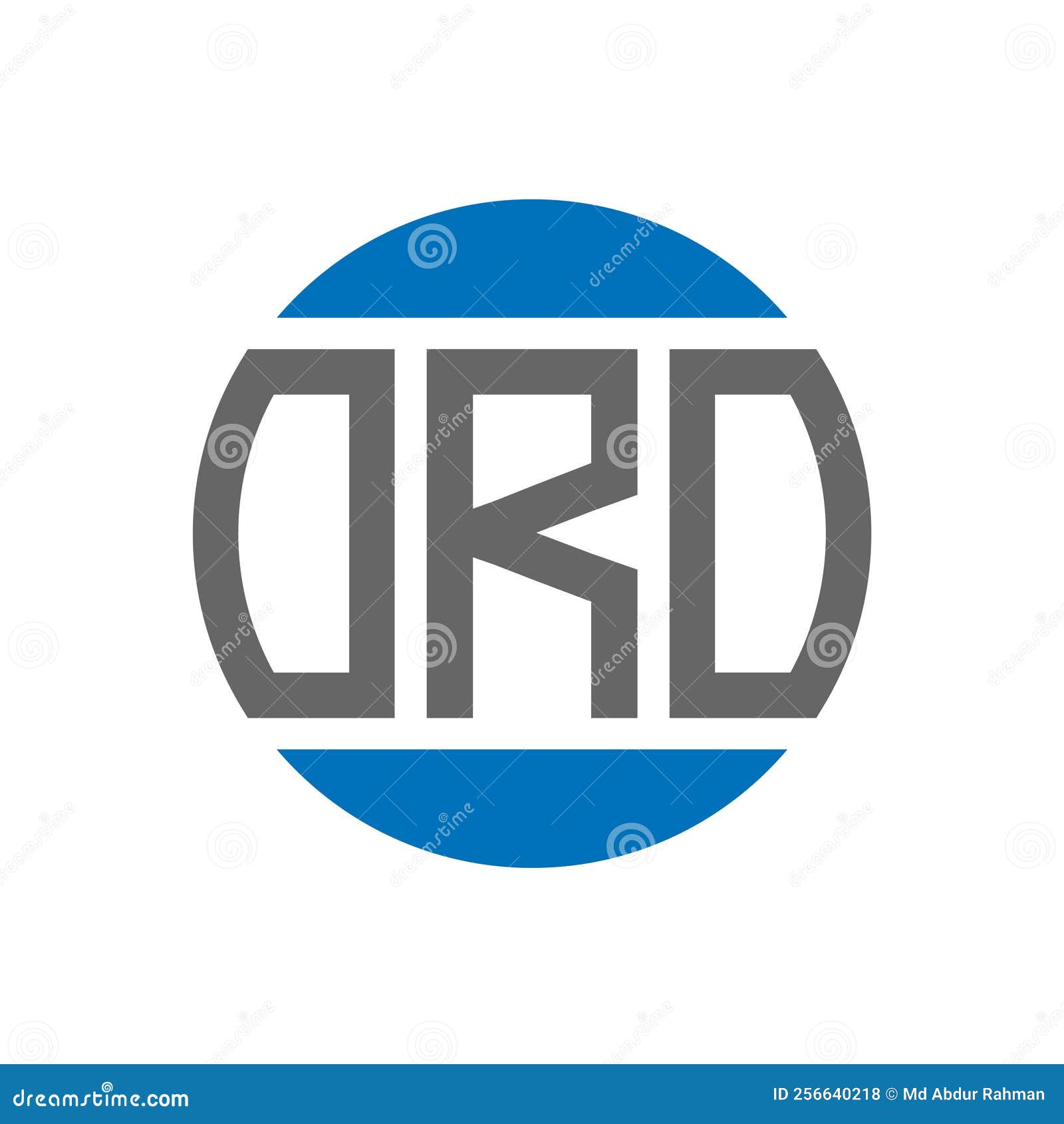 ORO Letter Logo Design on White Background. ORO Creative Initials ...