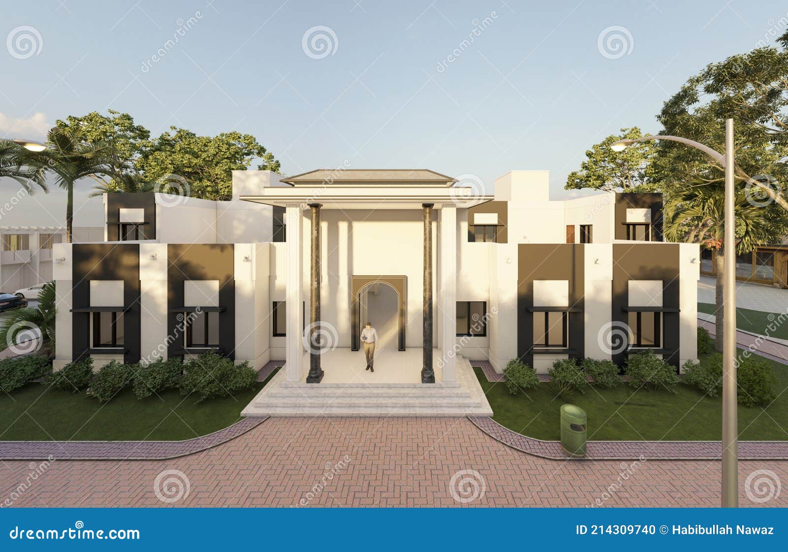 Hostel Building Elevation