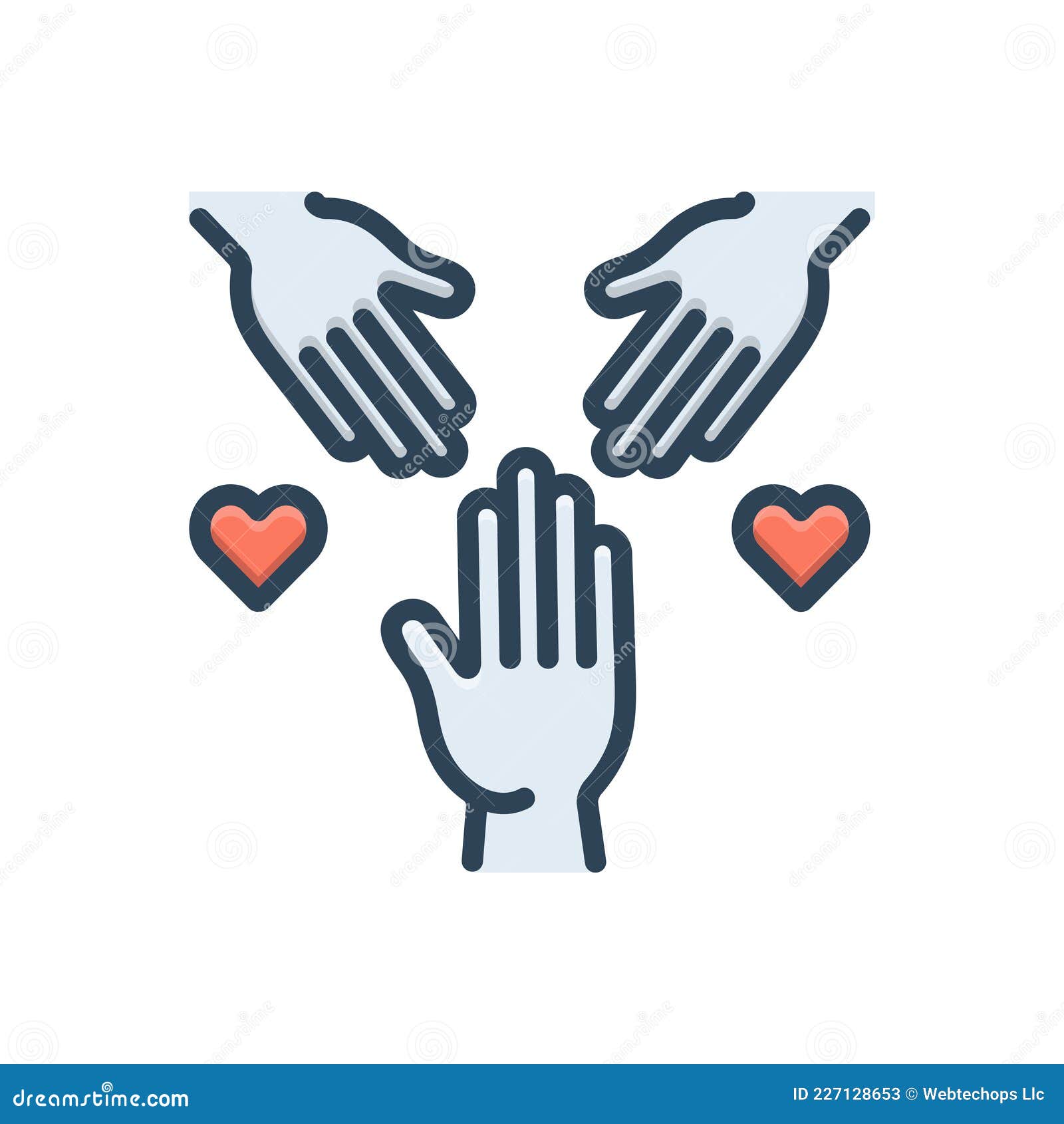 Color Illustration Icon for Orphan, Poorhouse and Adoption Stock ...