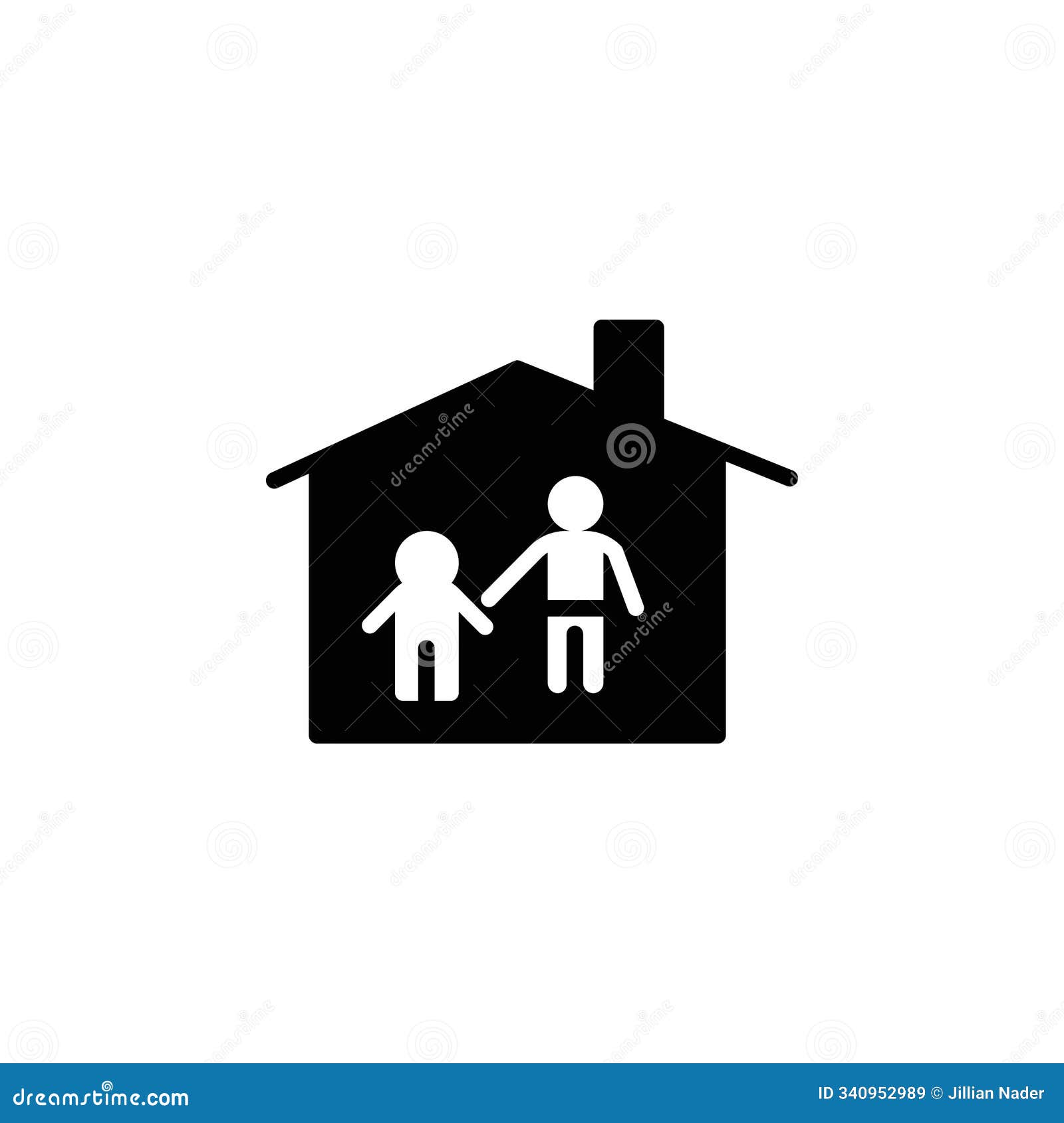Orphanage House Logo Sign Set Vector Outline | CartoonDealer.com #329968842