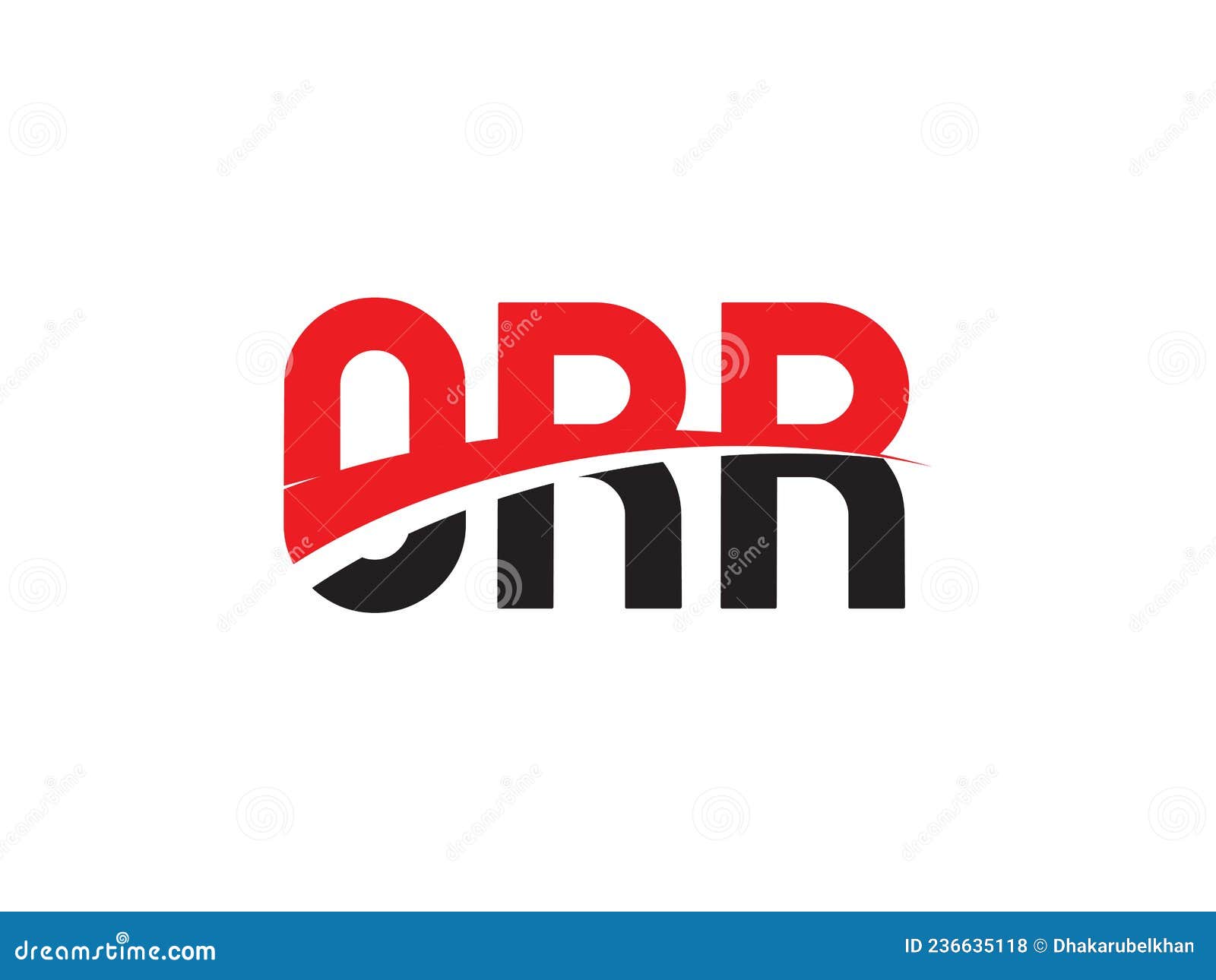 ORR Letter Initial Logo Design Vector Illustration Stock Vector ...