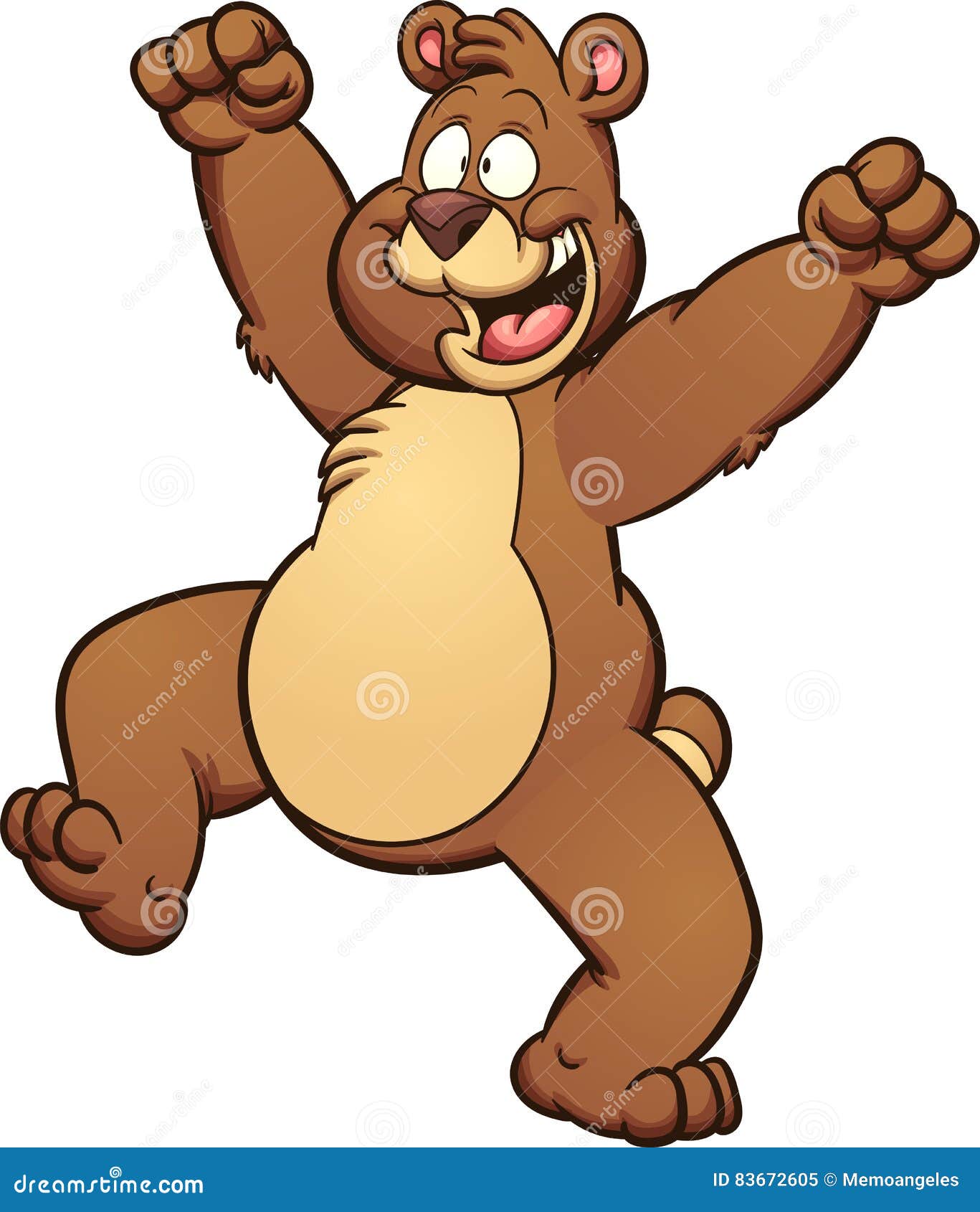 Orso Felice Illustrazioni, Vettoriali E Clipart Stock – (98,803 ...