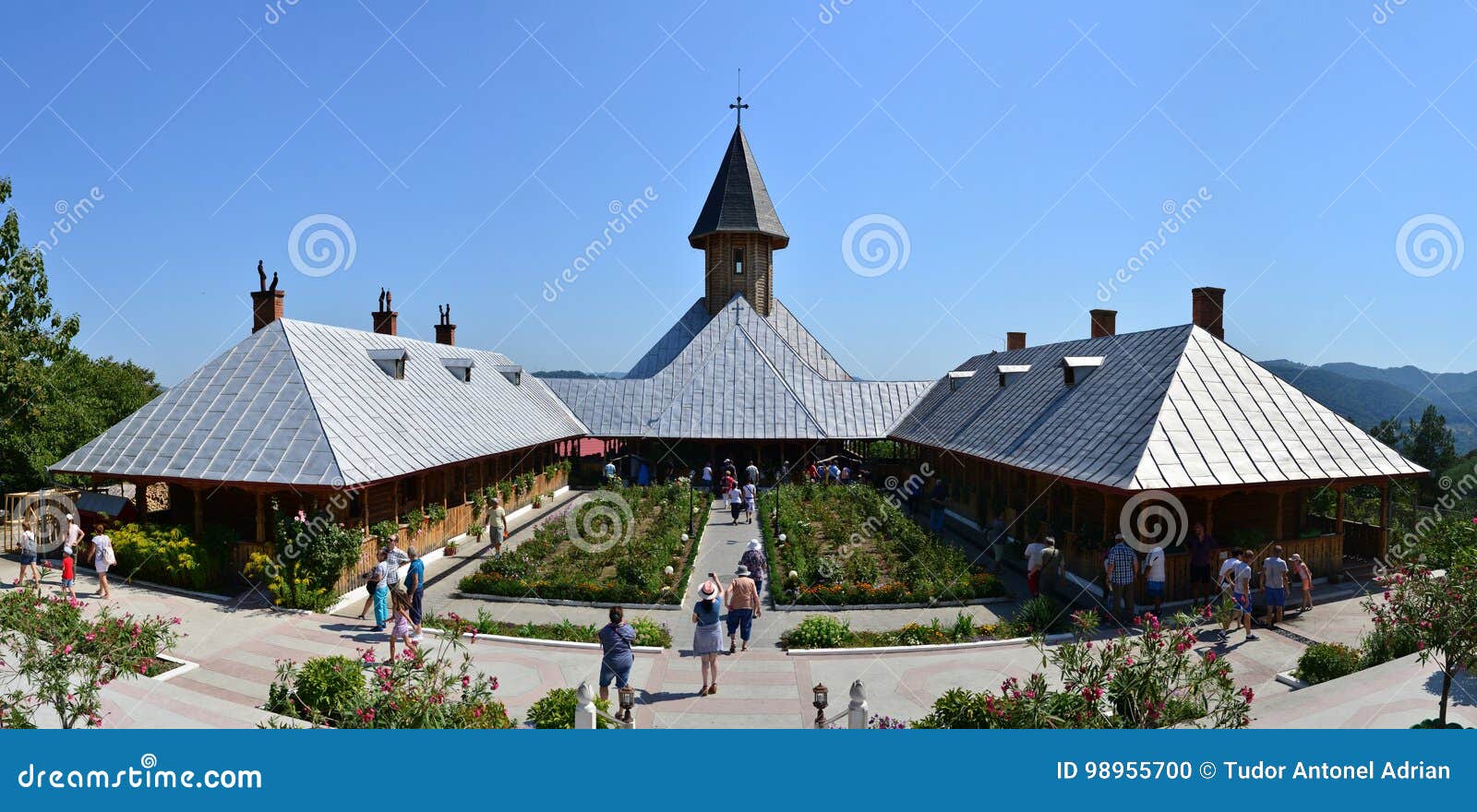 Orsova saint ana monastery editorial image. Image of destination - 98955700